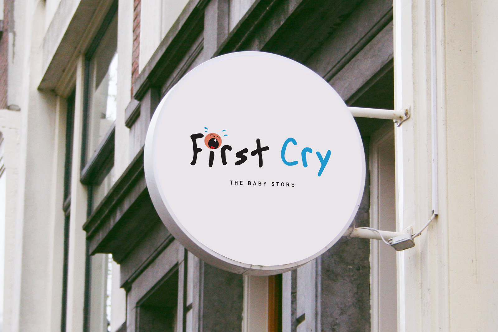 PUNYA.R NAIR - FIRST CRY logo mock up