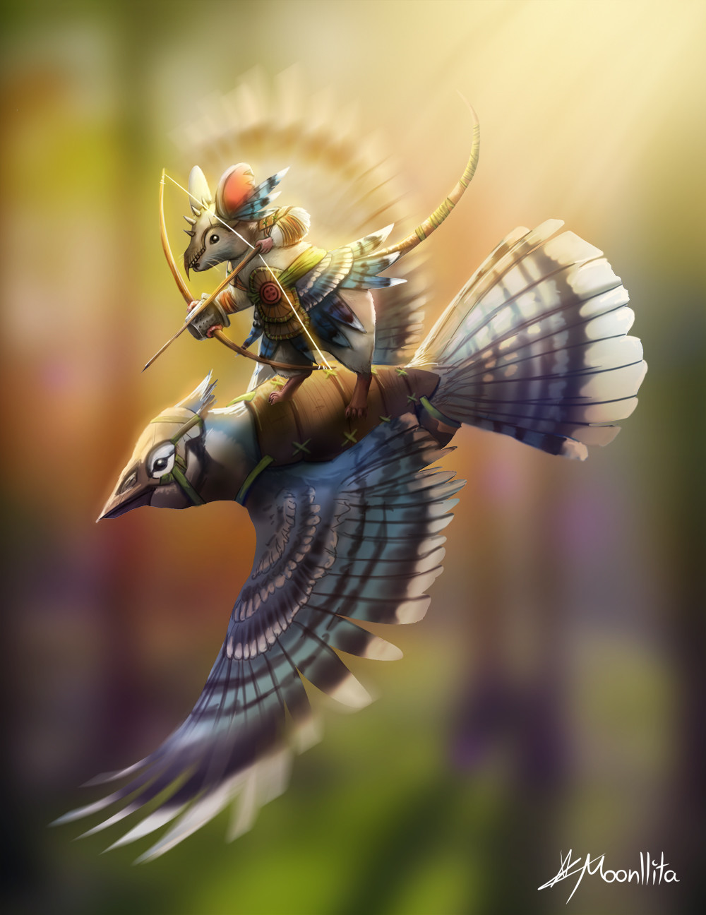 ArtStation - Mouse Warrior