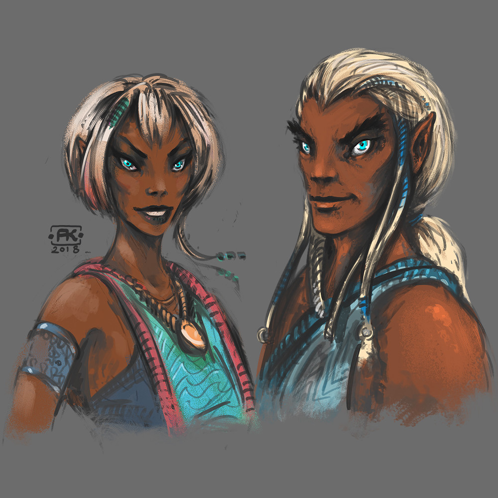 Art of Caustic - ATHEA - The Forlorn World - EARLY CONCEPTS