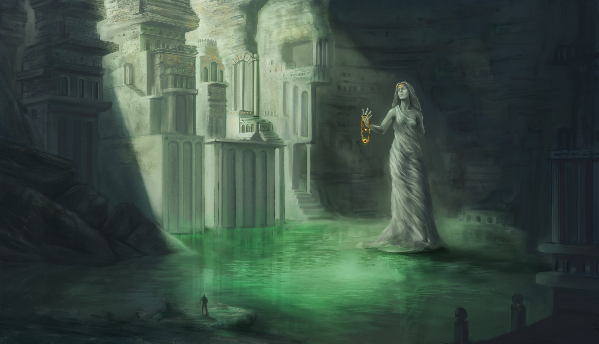 ArtStation - The Hidden Cave