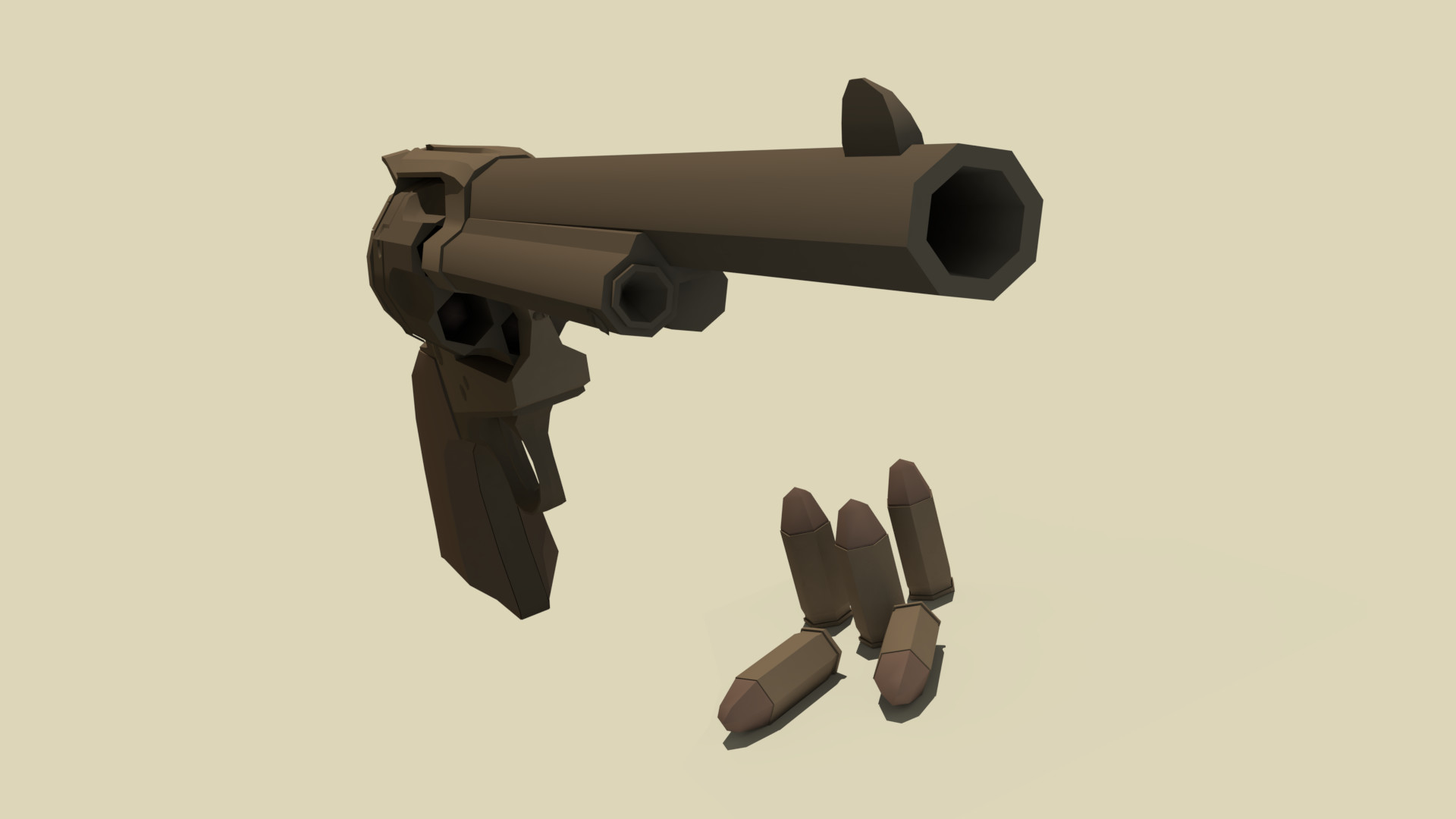 ArtStation - Colt SAA Revolver