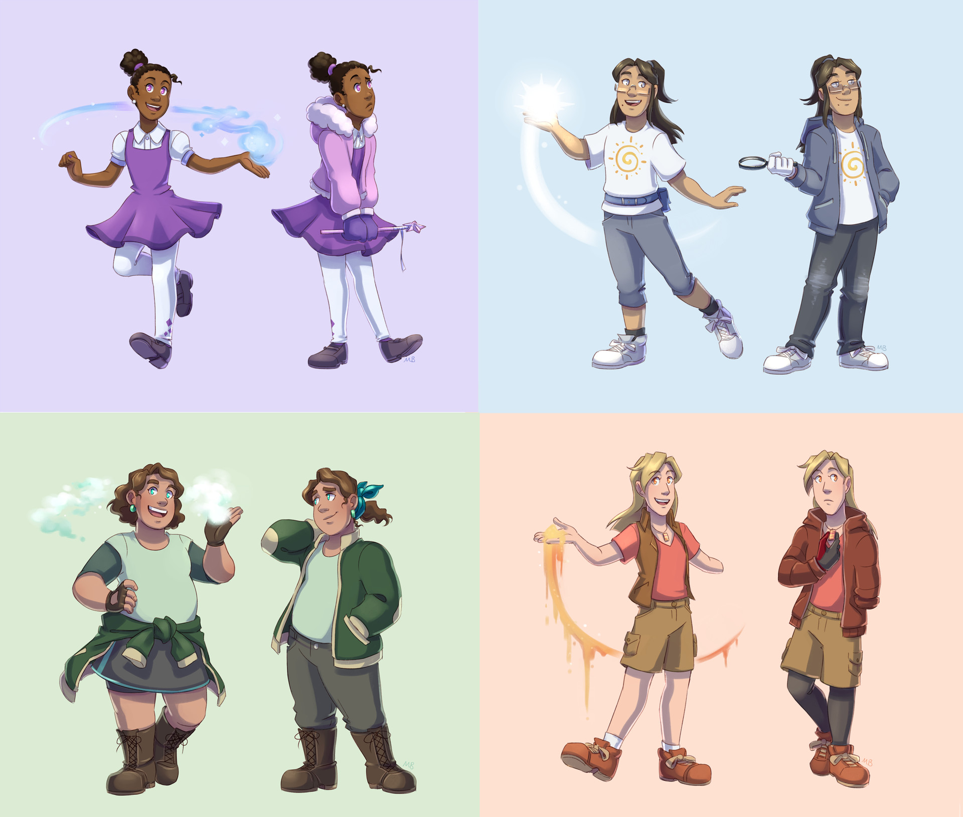 ArtStation - Character Design - Unlocked Characters