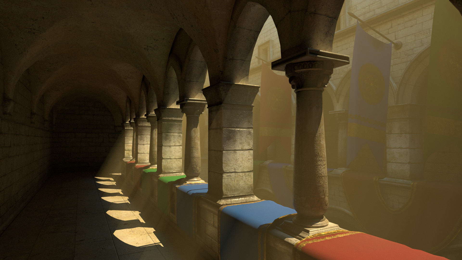 Heinz Schuller - Sponza Atrium for Arnold 5.1