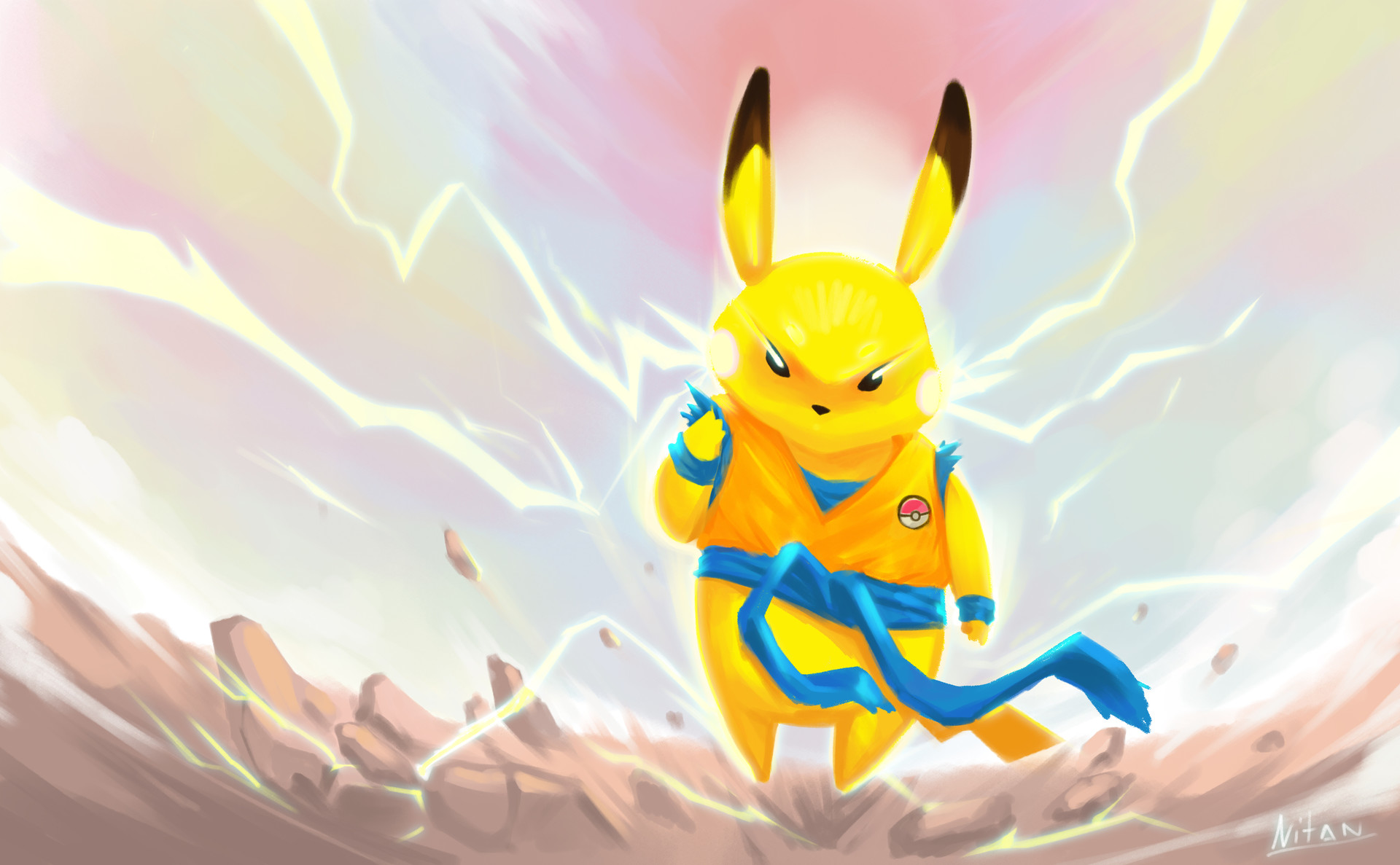 ArtStation - Pikachu Pokemon