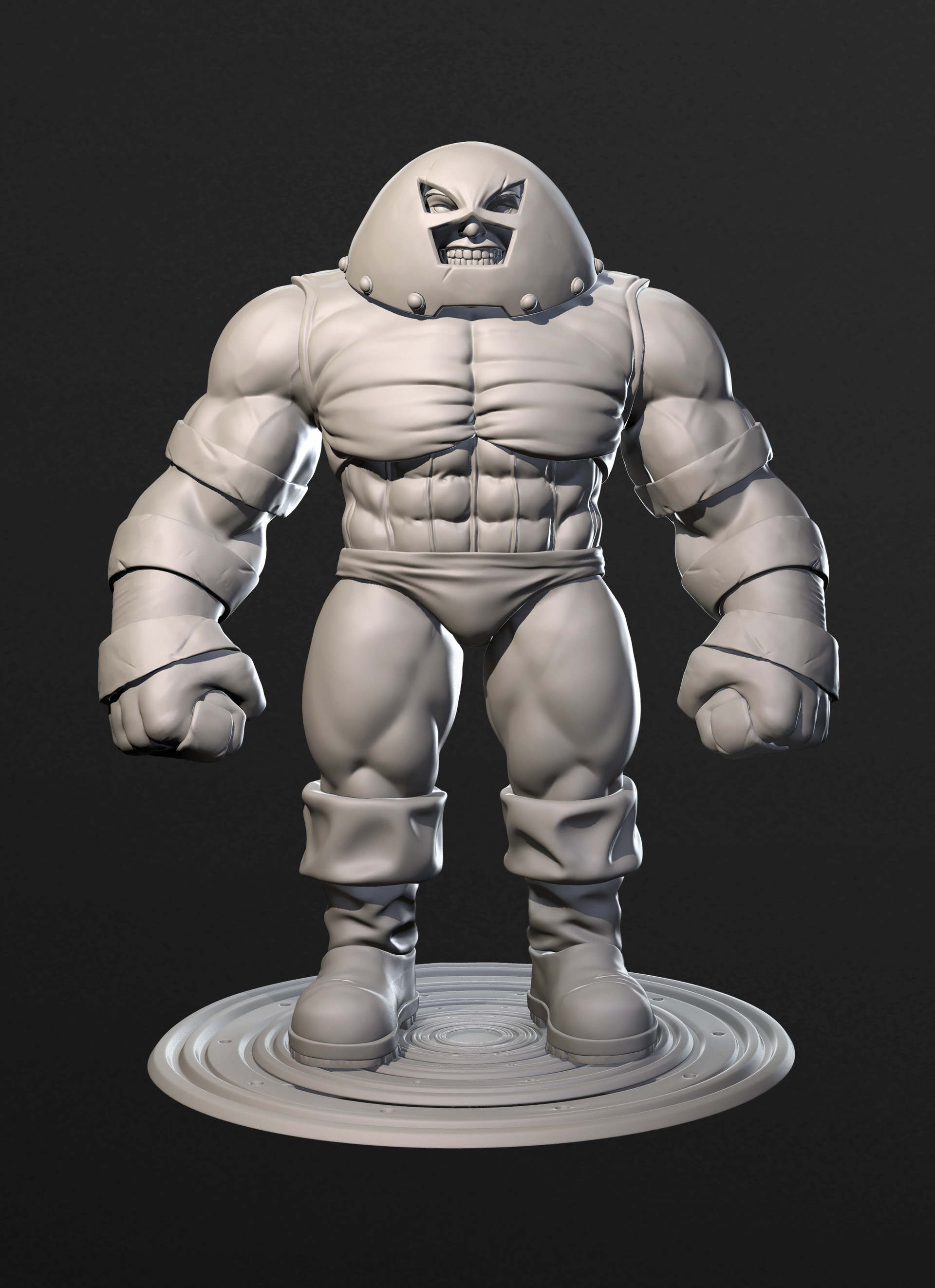 ArtStation - Juggernaut Sculpt practice