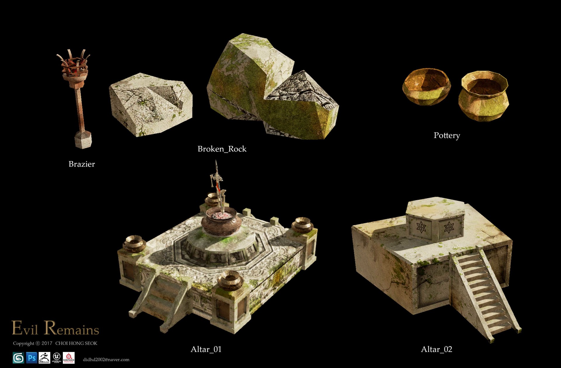 HONG SEOK CHOI - Evil Ermains