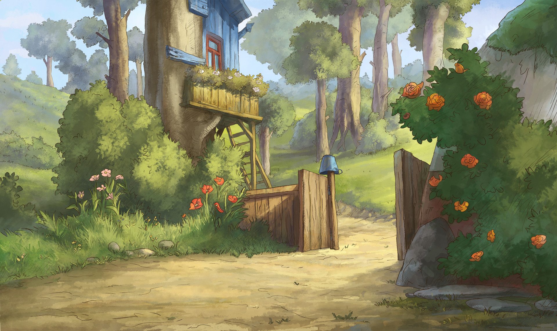 ArtStation - Raven The little Rascal (production)