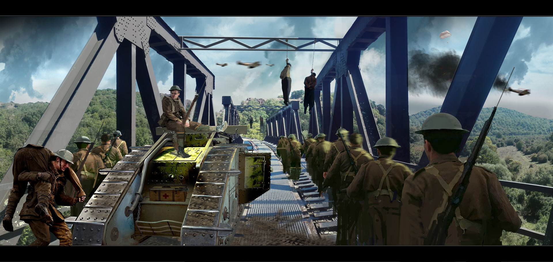 ArtStation - ww1 "Back to Home"