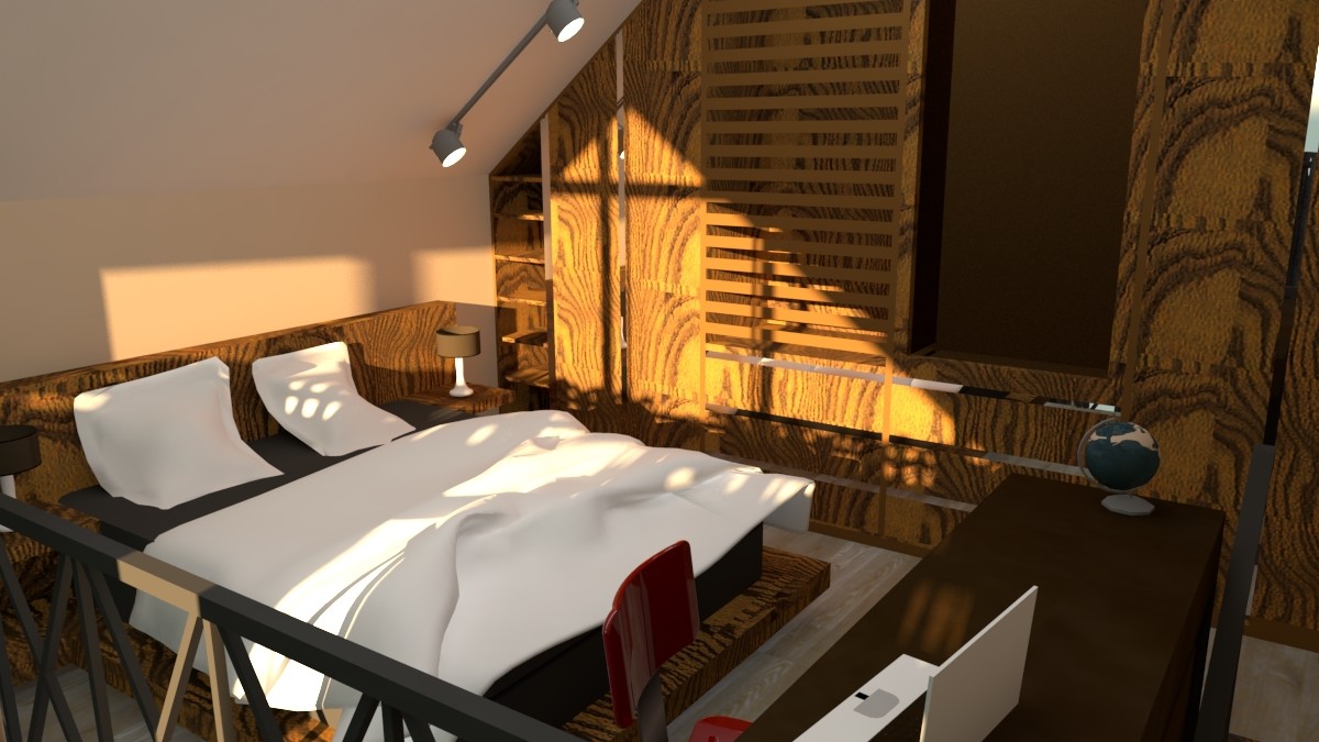 ArtStation - Interior Flat (RENDER V-RAY)