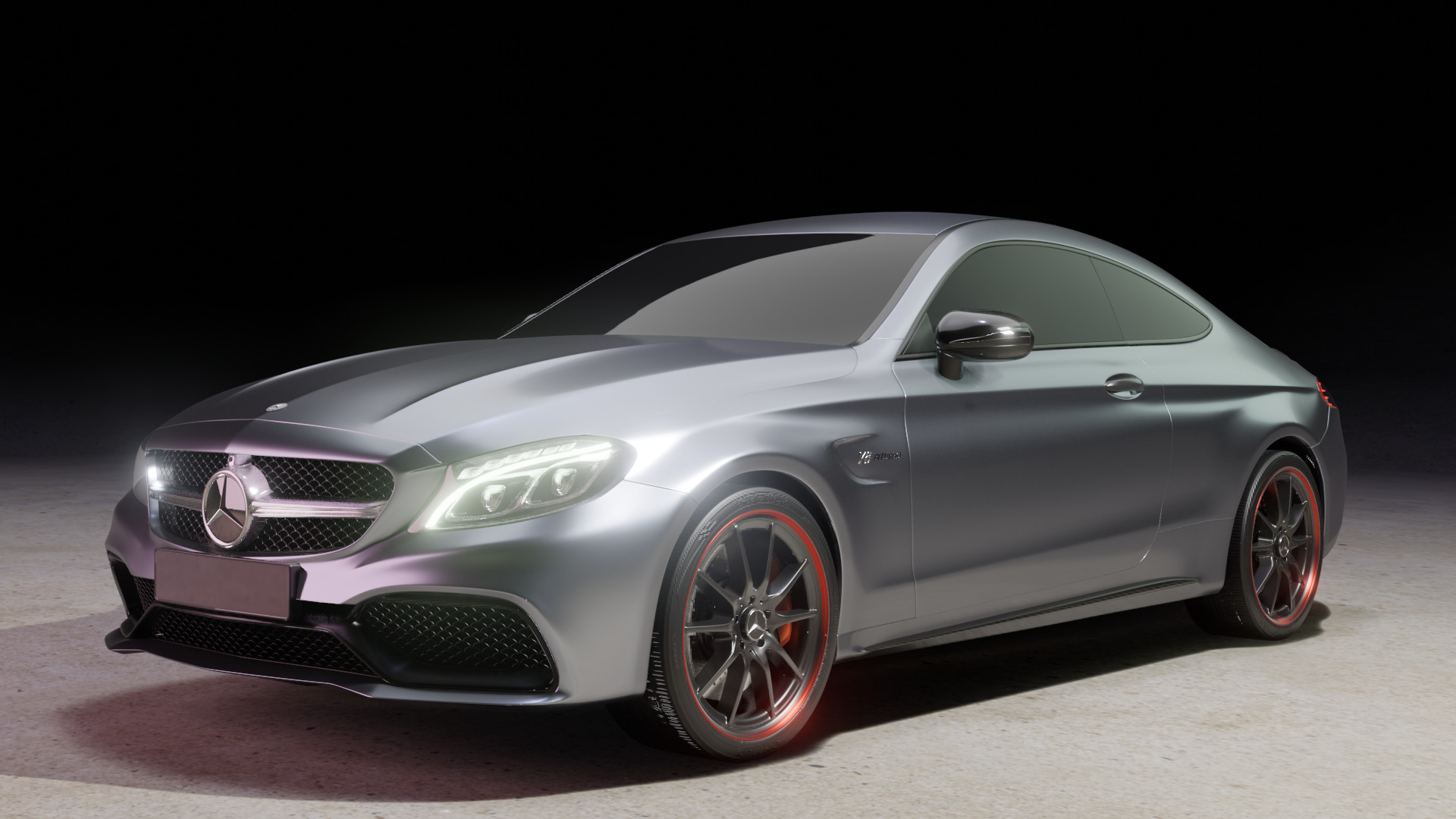 ArtStation - Mercedes Benz AMG C63s