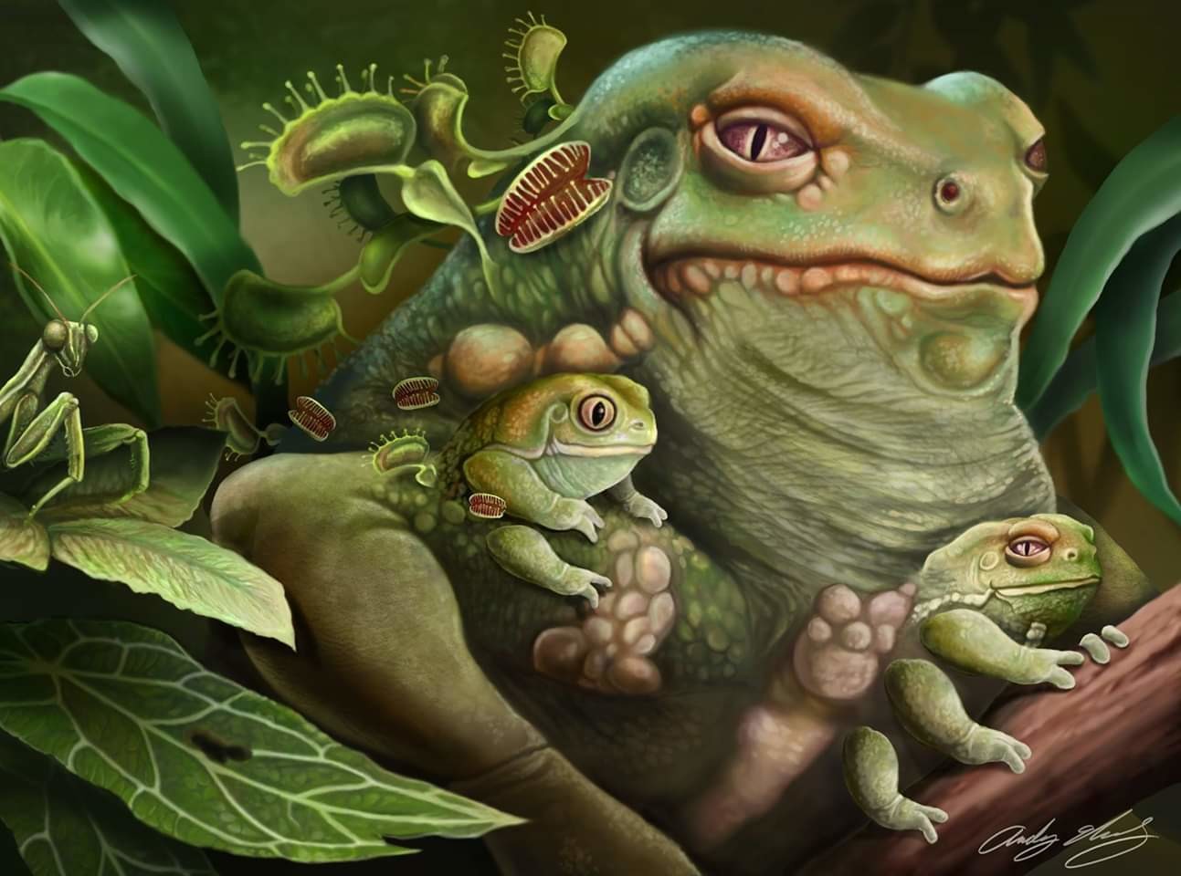 ArtStation - The Frog King