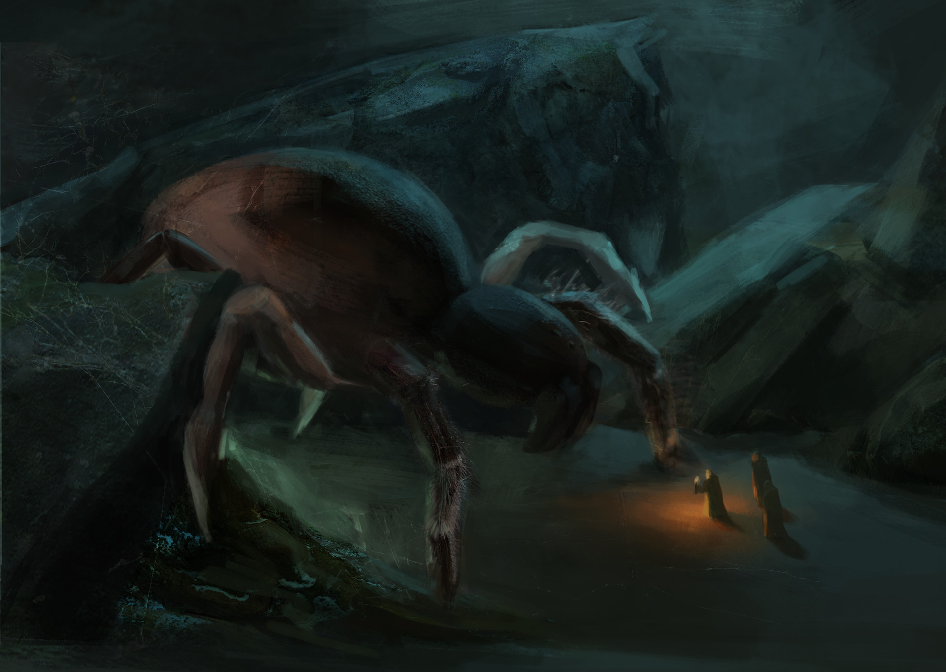 ArtStation - Spider keeper