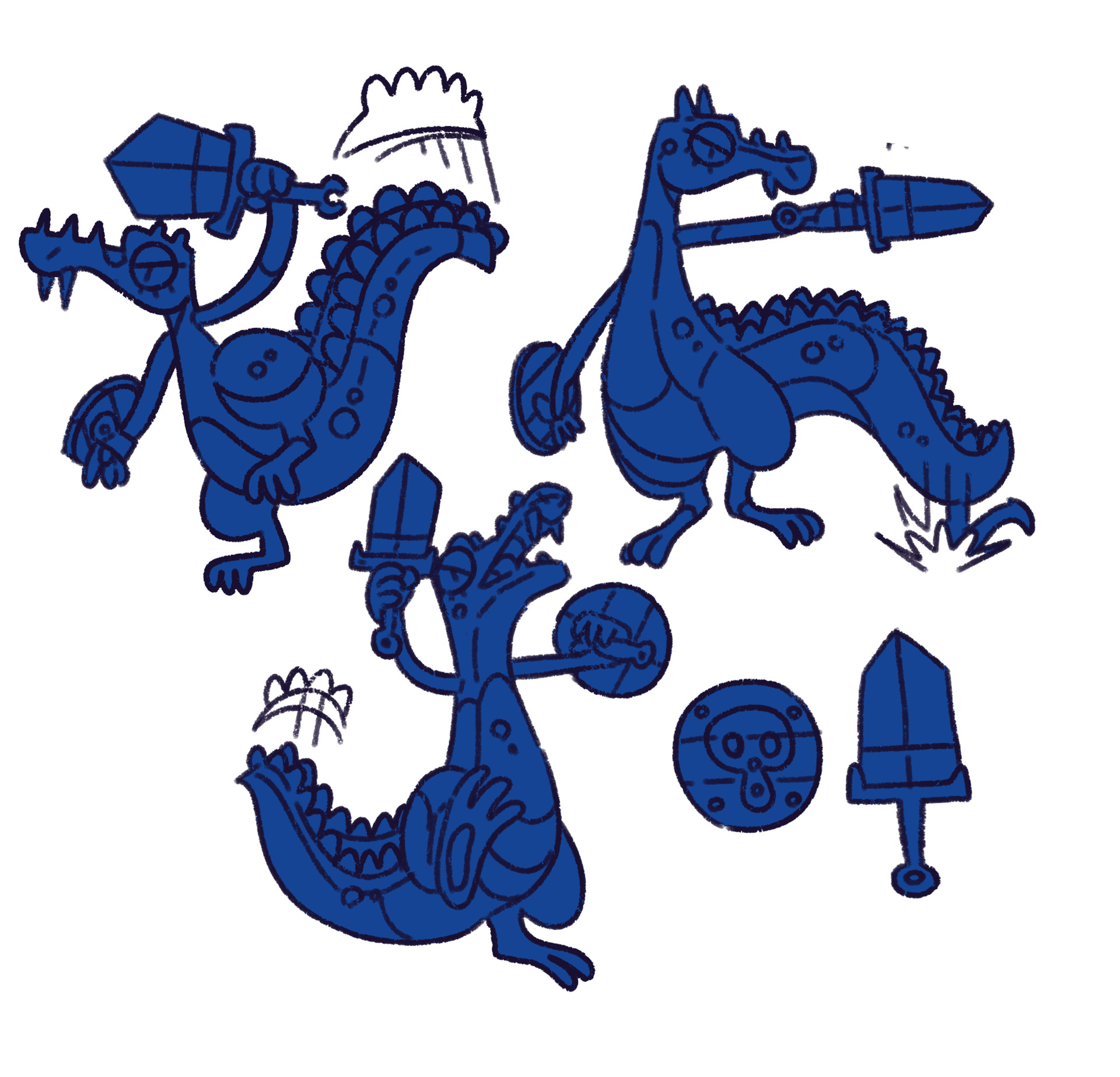 Bea Karr - Dungeon Crawler- Cartoon Concept