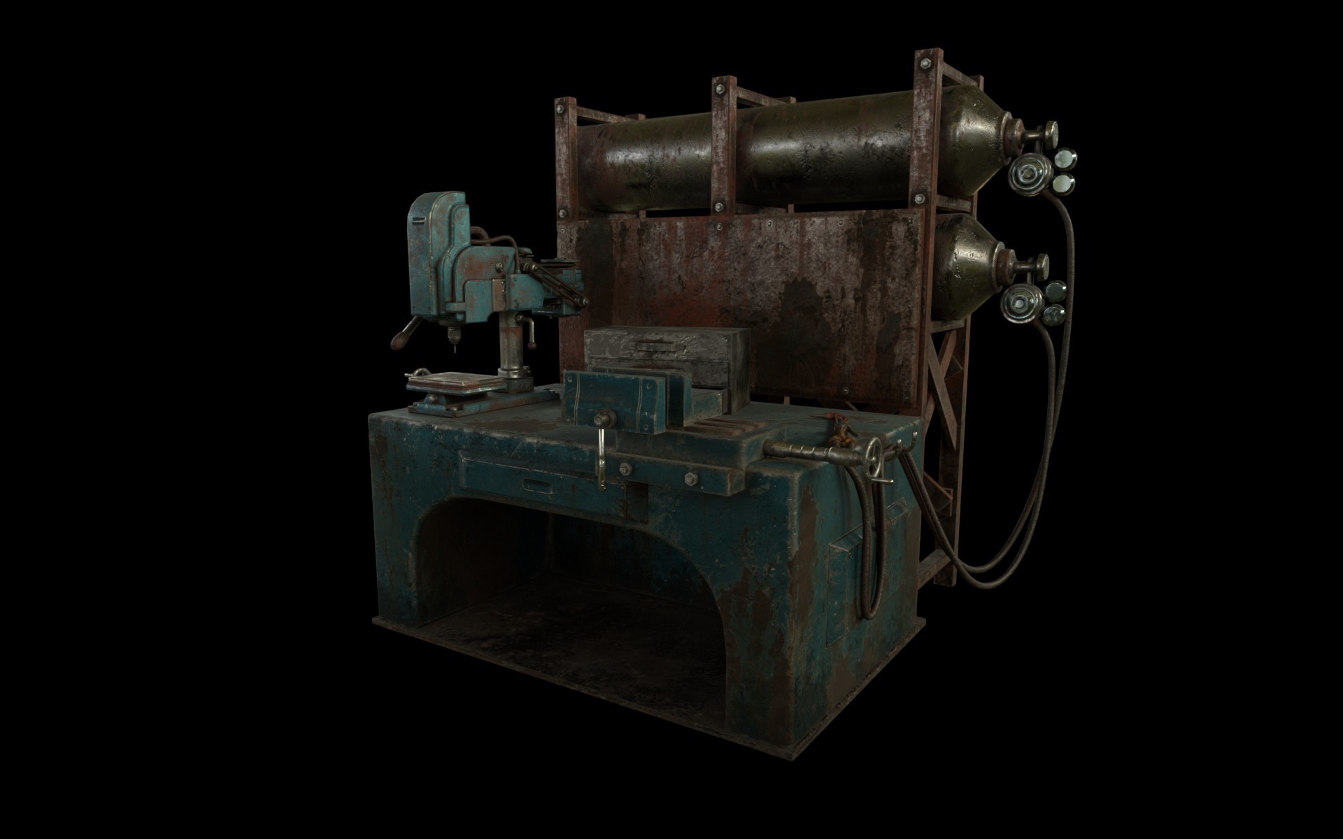 ArtStation - Fallout 4 Weapons Workbench