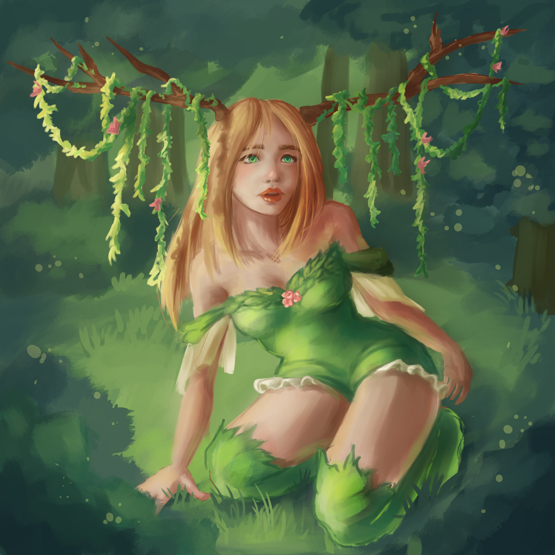 ArtStation - Forest Spirit