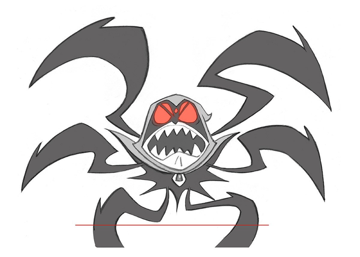 how to draw raven titans go