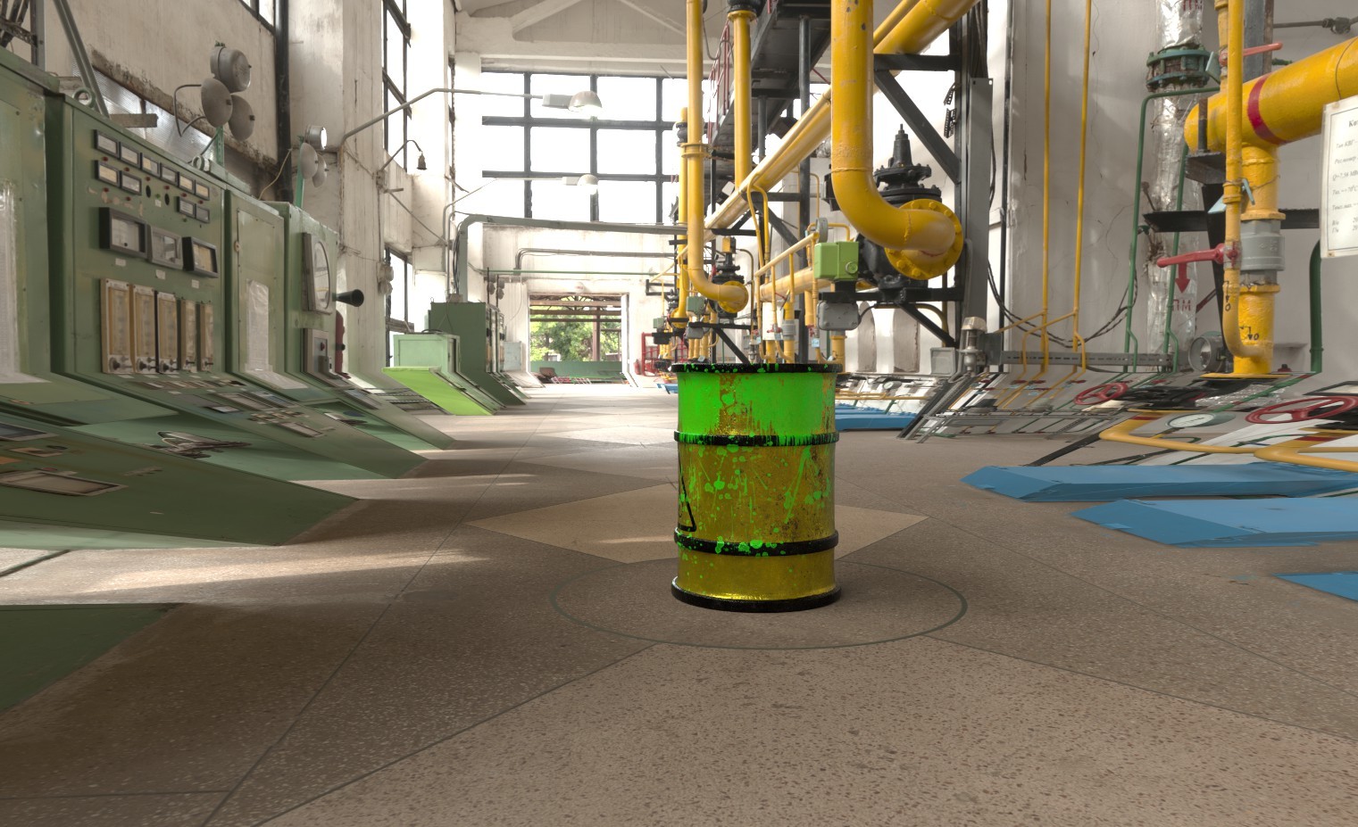 ArtStation - Explosive& Toxic Barrels