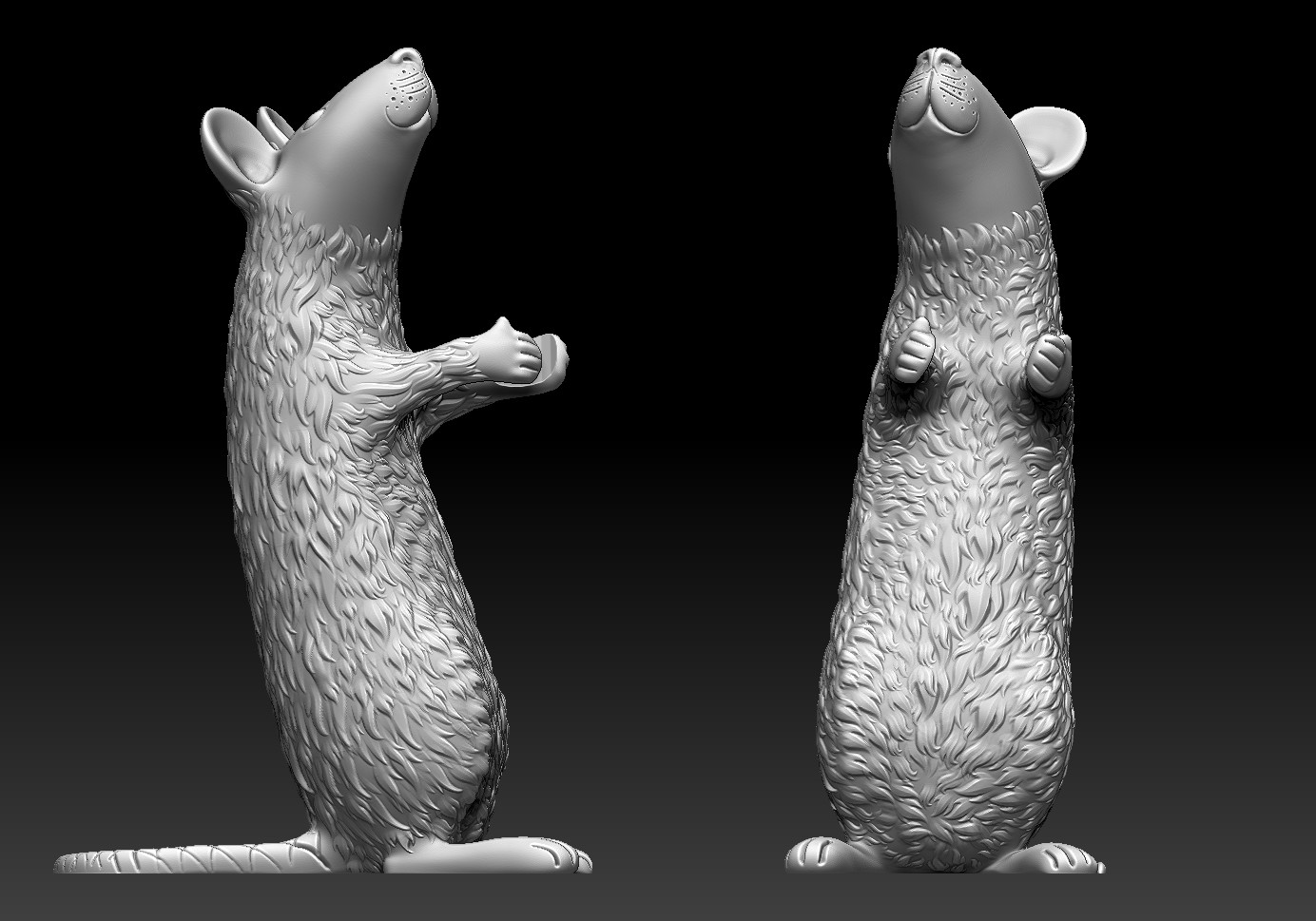 Arseny Lavrukhin - The Rat - 3d printed lamp