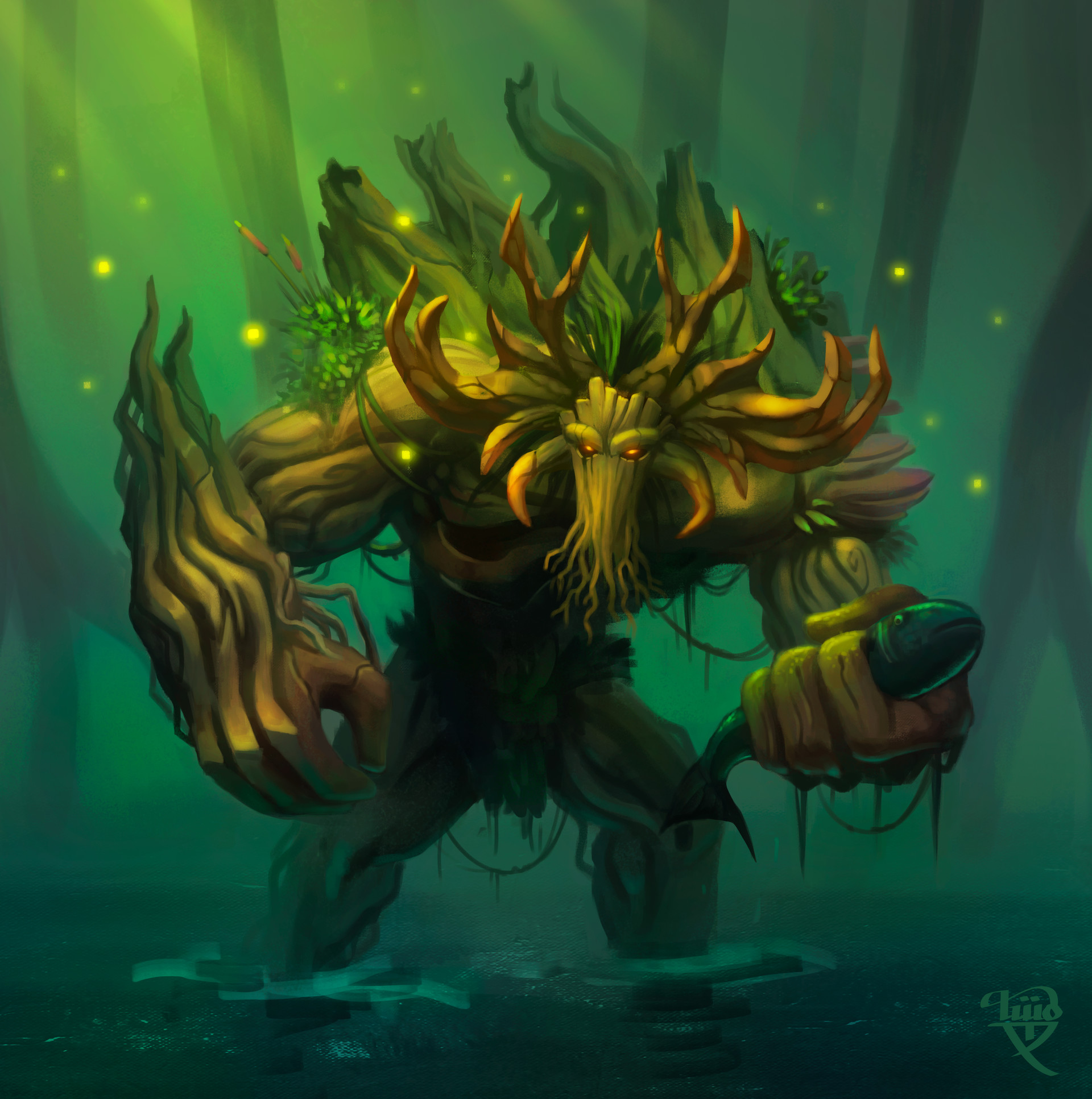 ArtStation - Swamp Guy