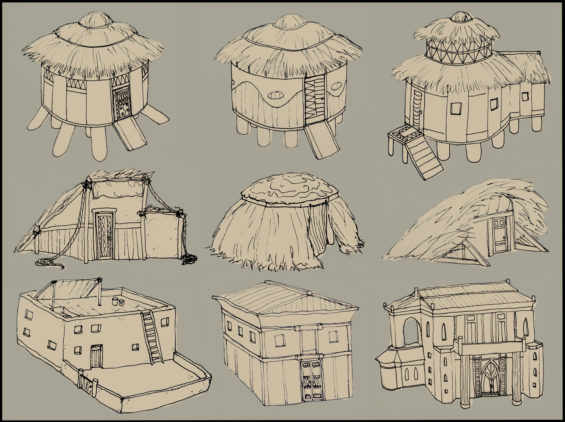 ArtStation - Building/Architecture Concept Designs