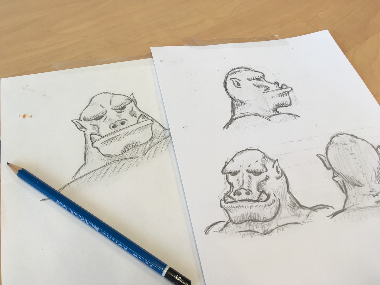 Eric Quesada - Troll Head in Mud