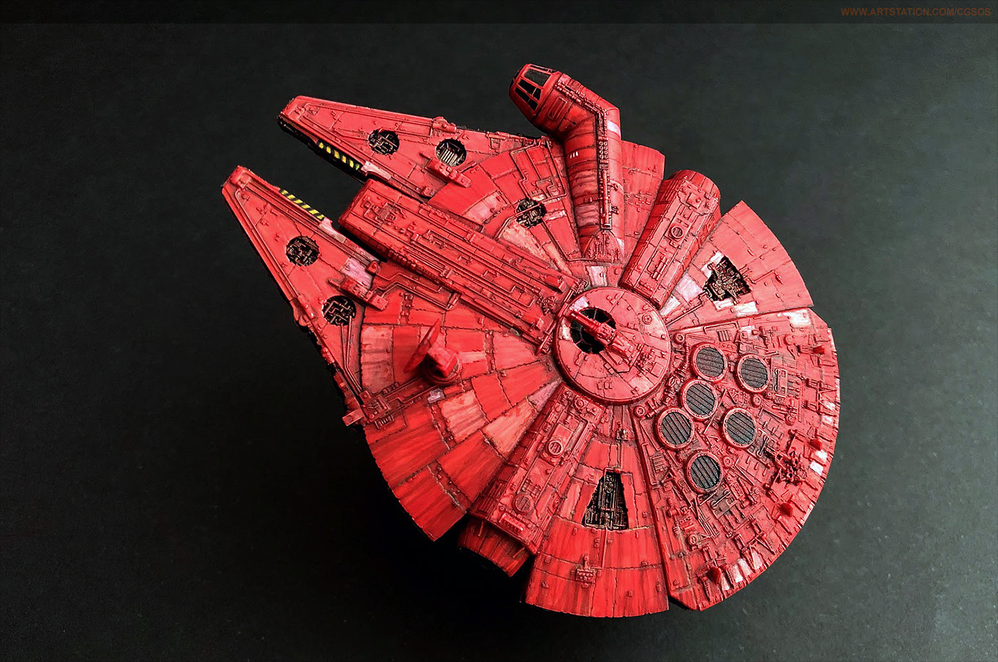 ArtStation - [ MillenniumFalcon ] RED