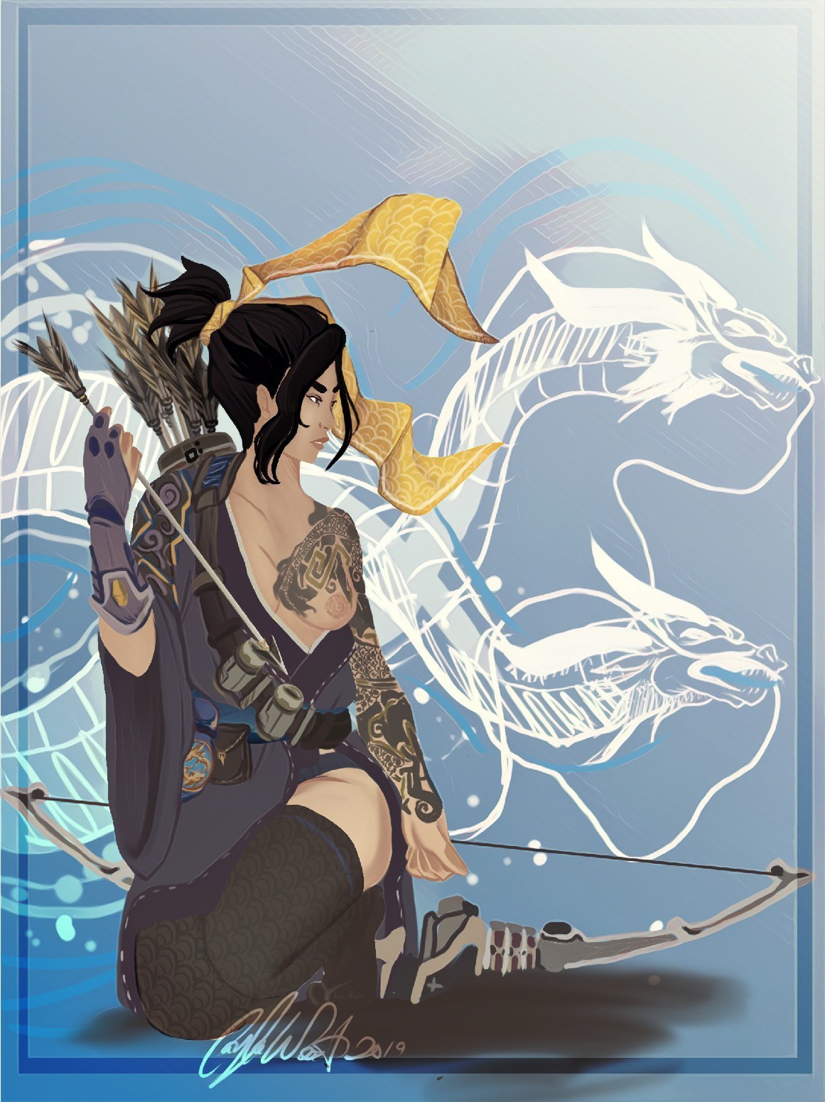 ArtStation - Hanzo Shimada -femme