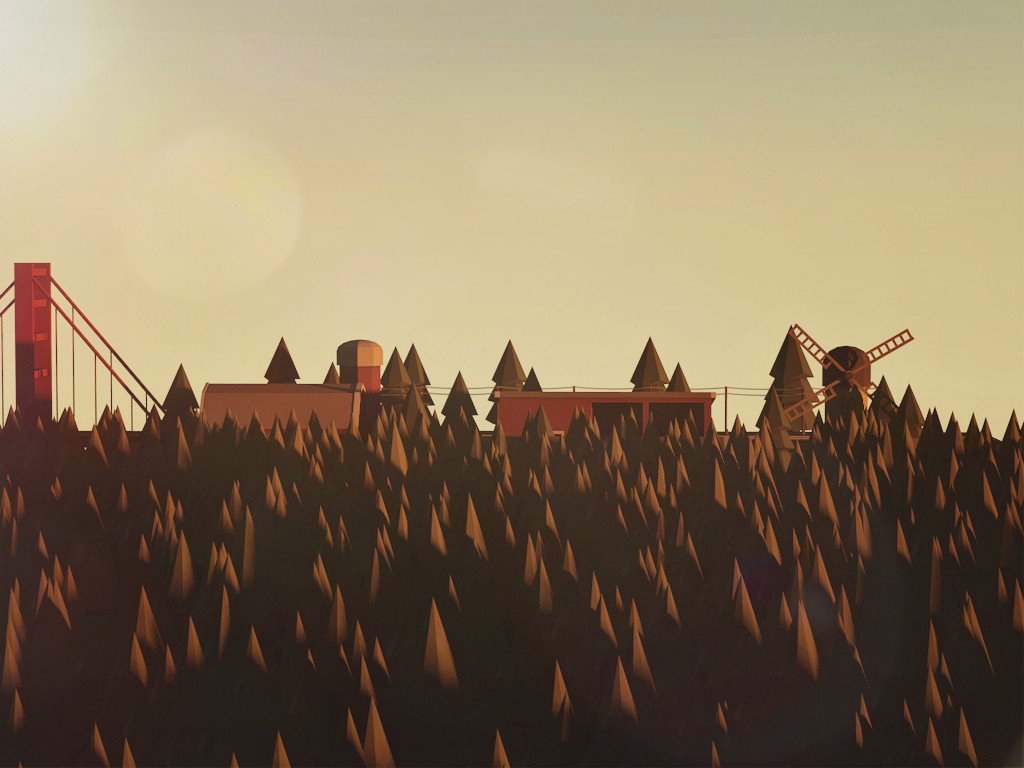 ArtStation - low poly farm, Igor Tretyakov