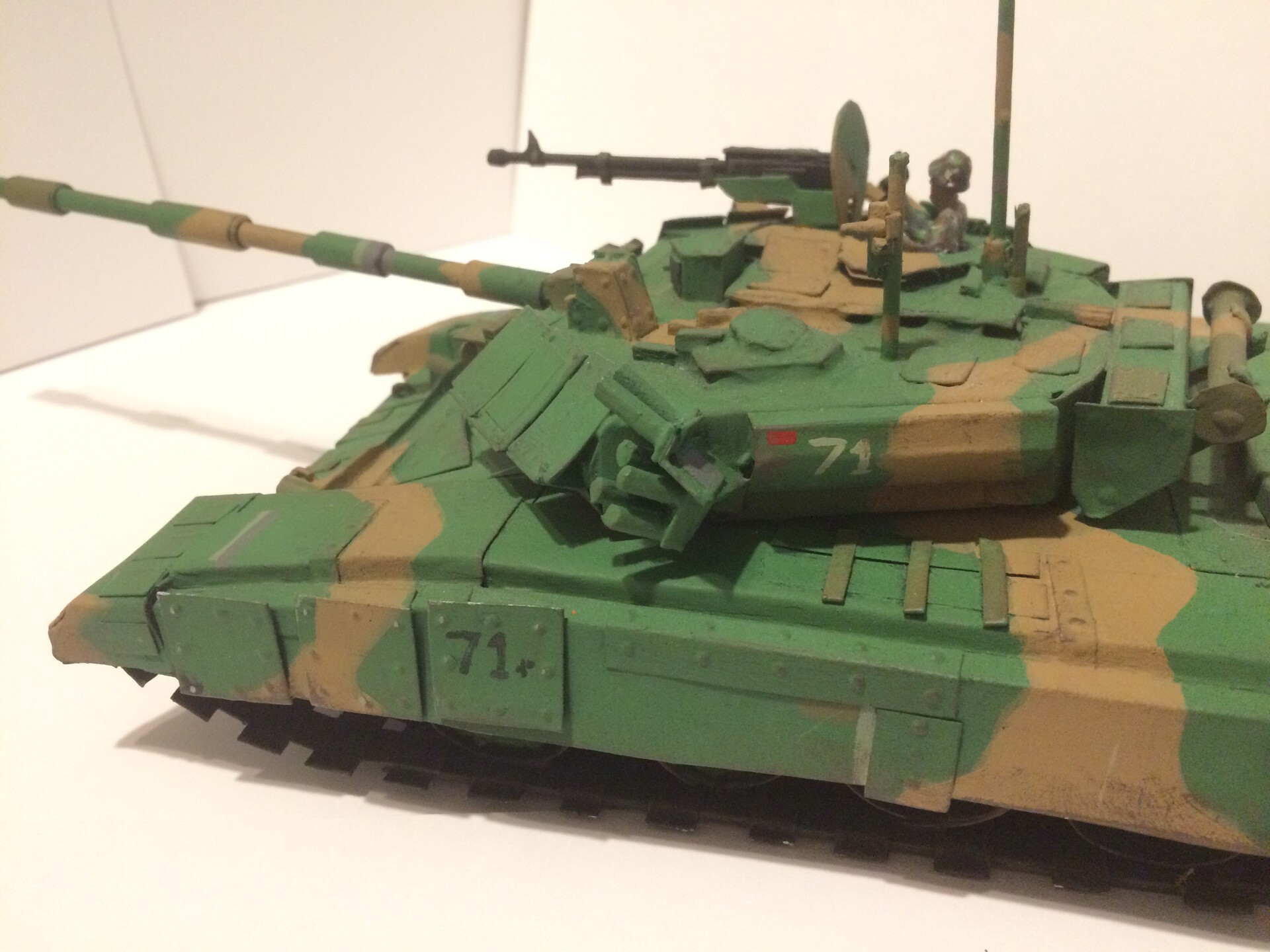 ArtStation - Paper made tank