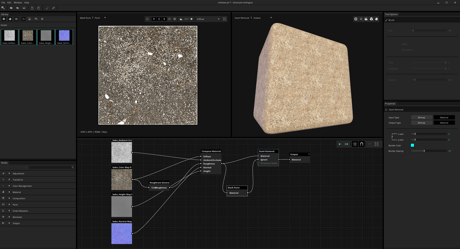 Grzegorz Baran - Gravel - Photogrammetry based Environment Texture