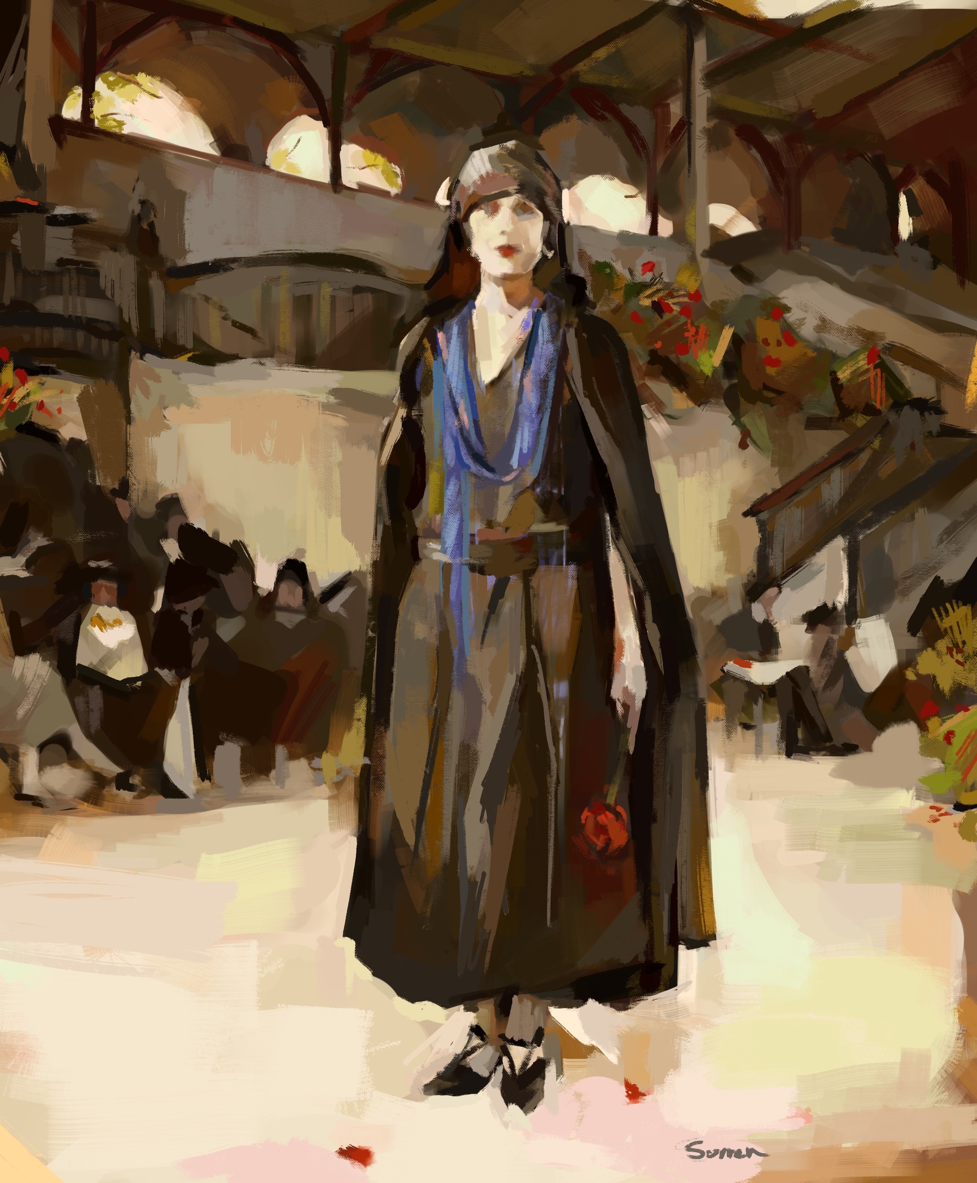 ArtStation - Waiting On Roses