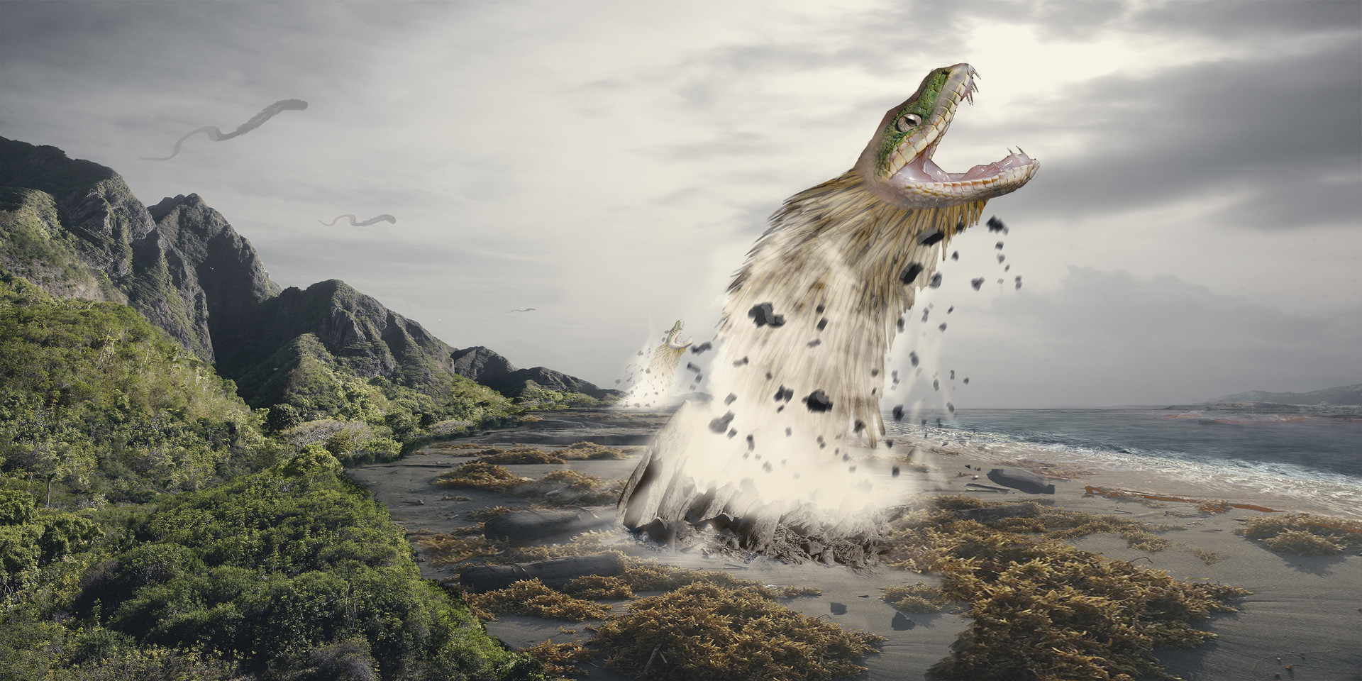 ArtStation - Mythological Serpents