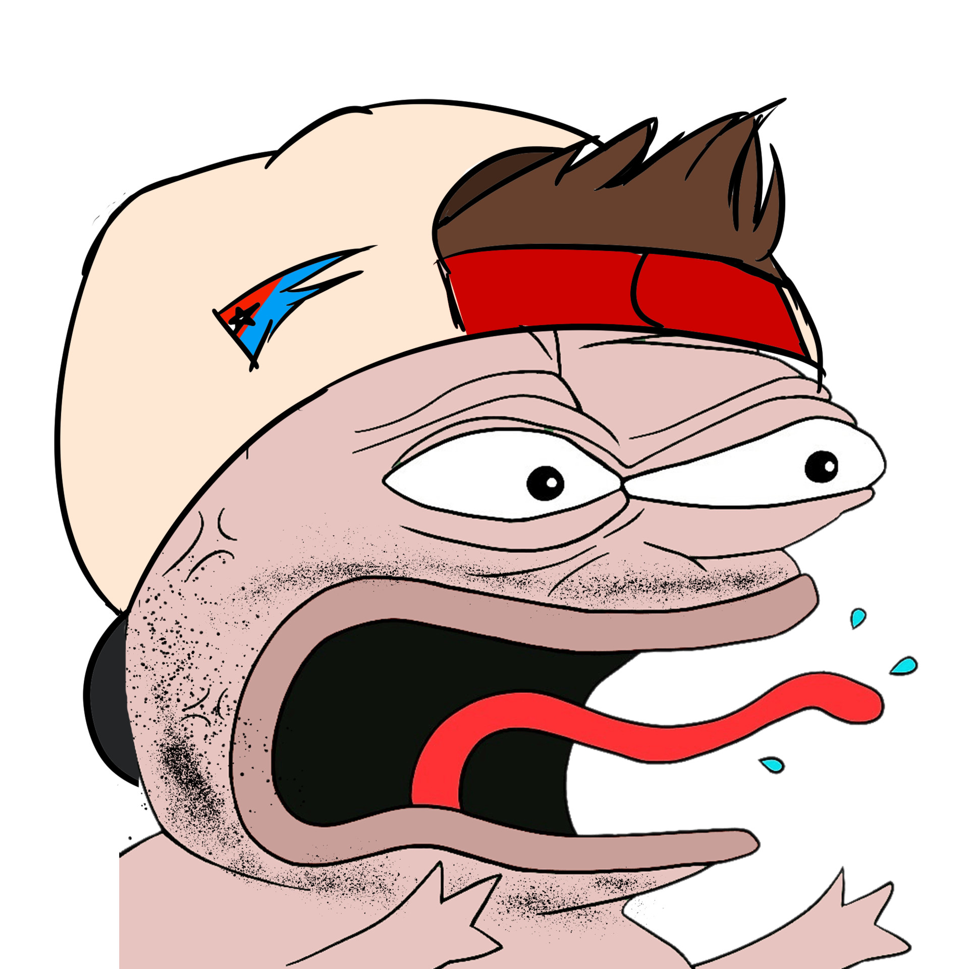 ArtStation - Rage Emote For Rxqe