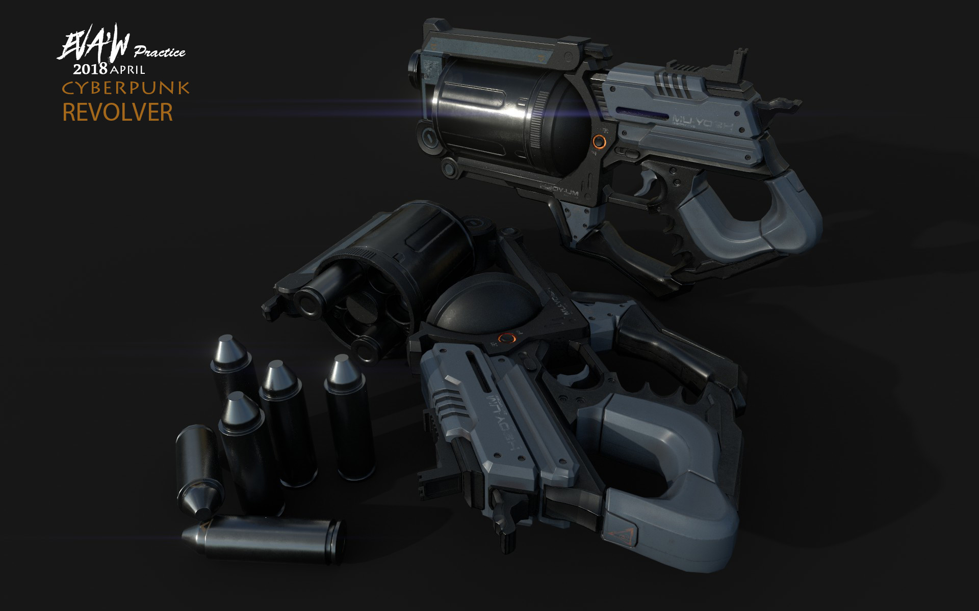 Eva Wang - CYBERPUNK REVOLVER