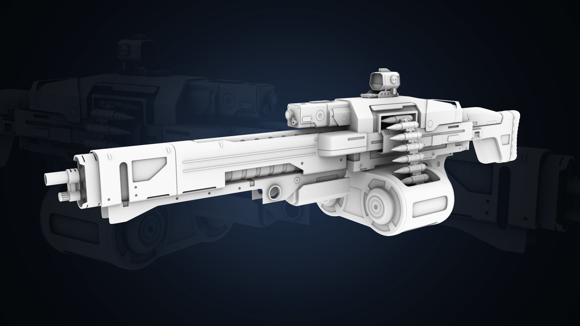ArtStation - Destiny_Heavy_Machine_Gun