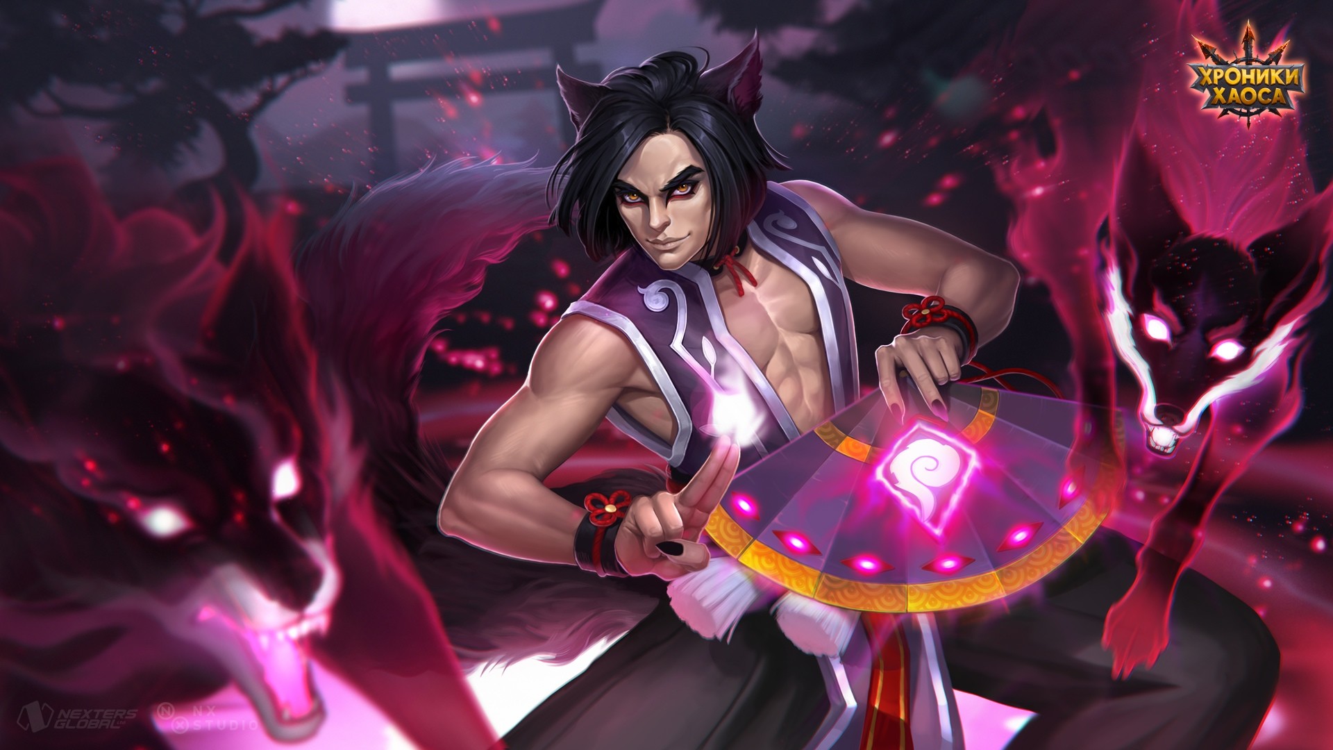 ArtStation - Satori - Black Fox. Hero Wars