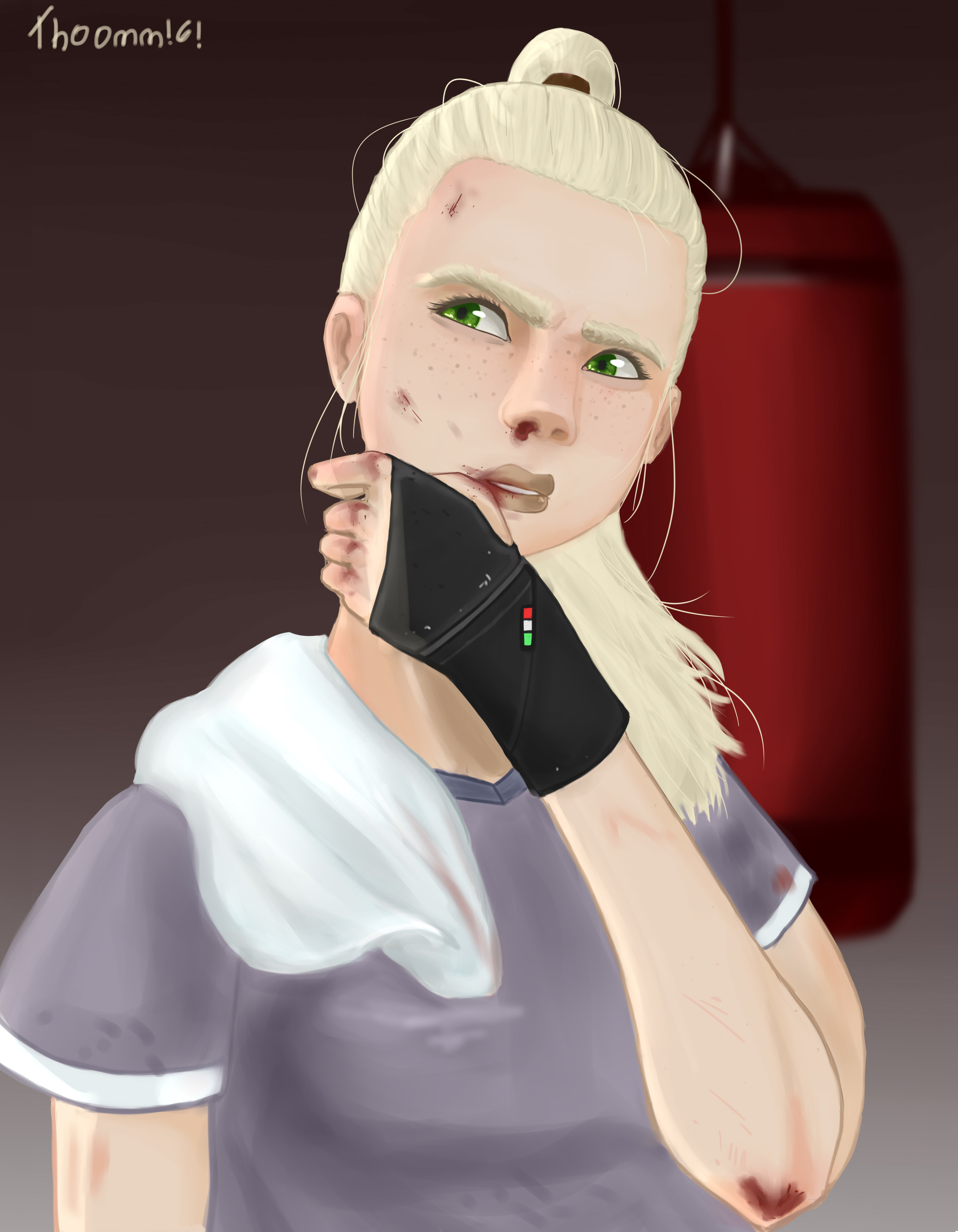 ArtStation - Figth Girl