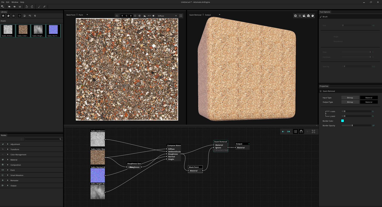 Grzegorz Baran - Gravel - Photogrammetry based Environment Texture