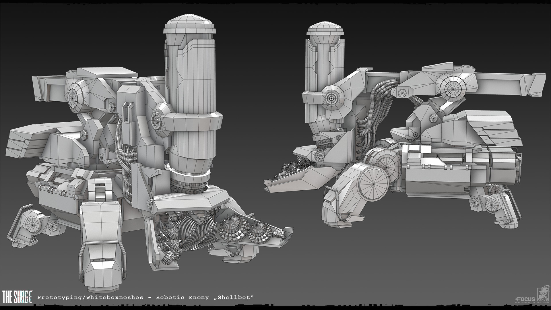 Stefan Hamann - The Surge - Character Prototypes/Whiteboxes