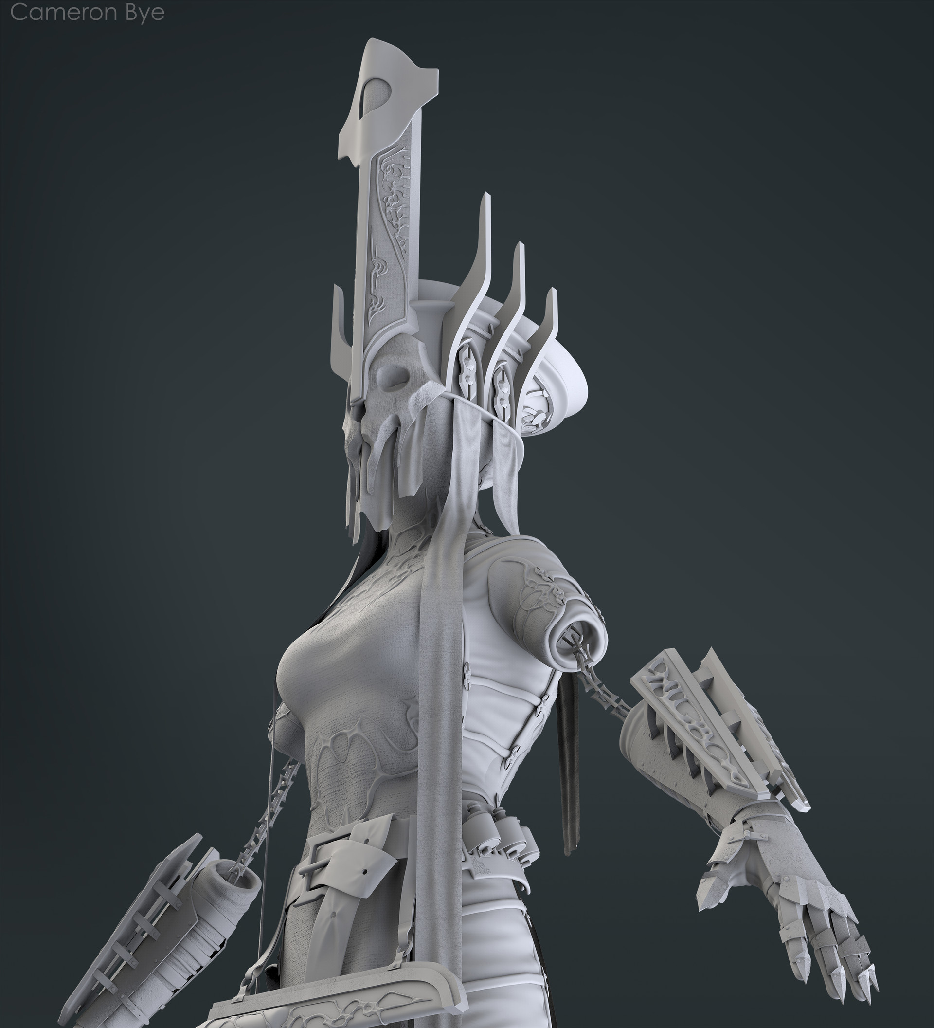 Cameron Bye - Order of Silence Priestess