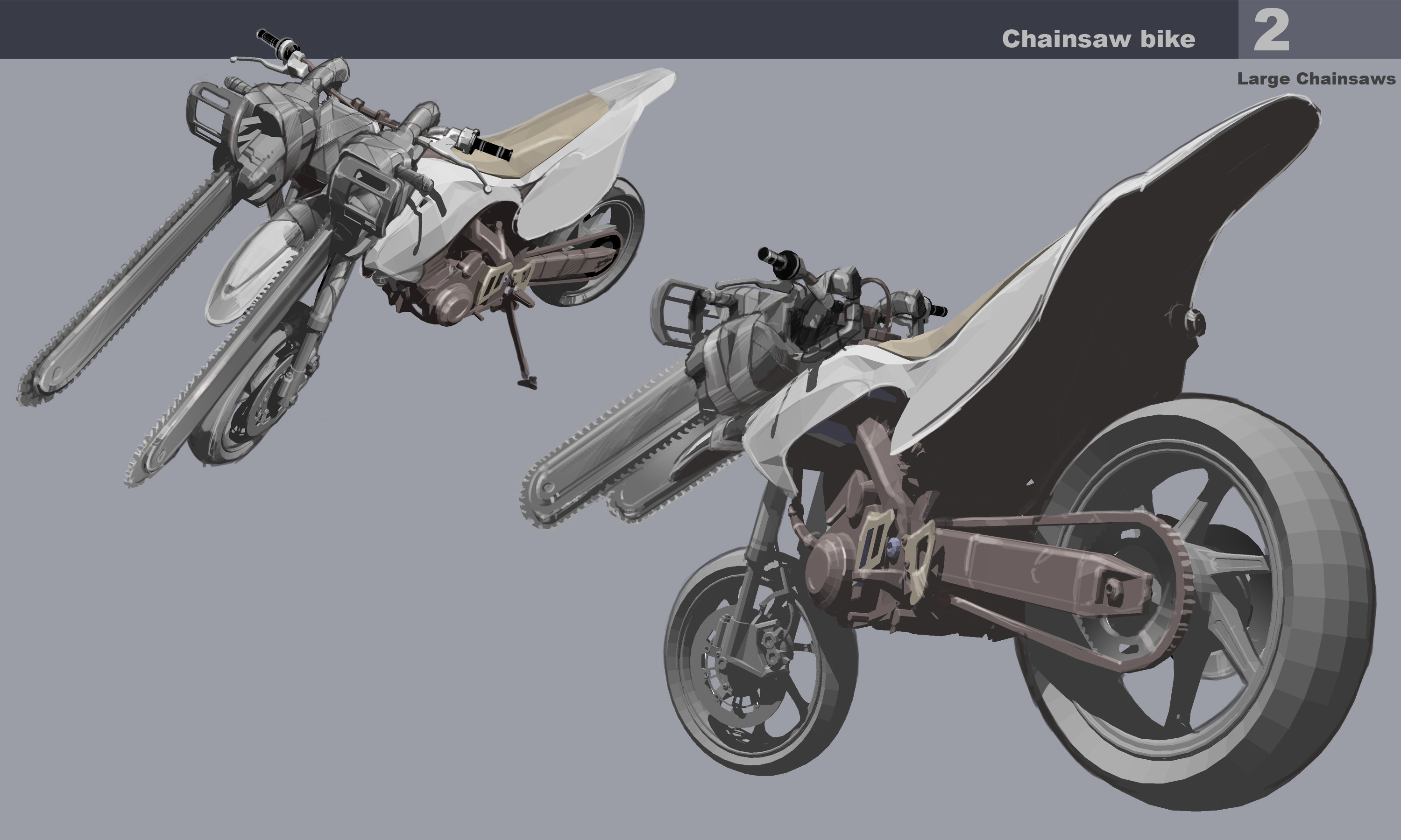 Fran Gaulin - Dead Rising 2 Vehicle concept