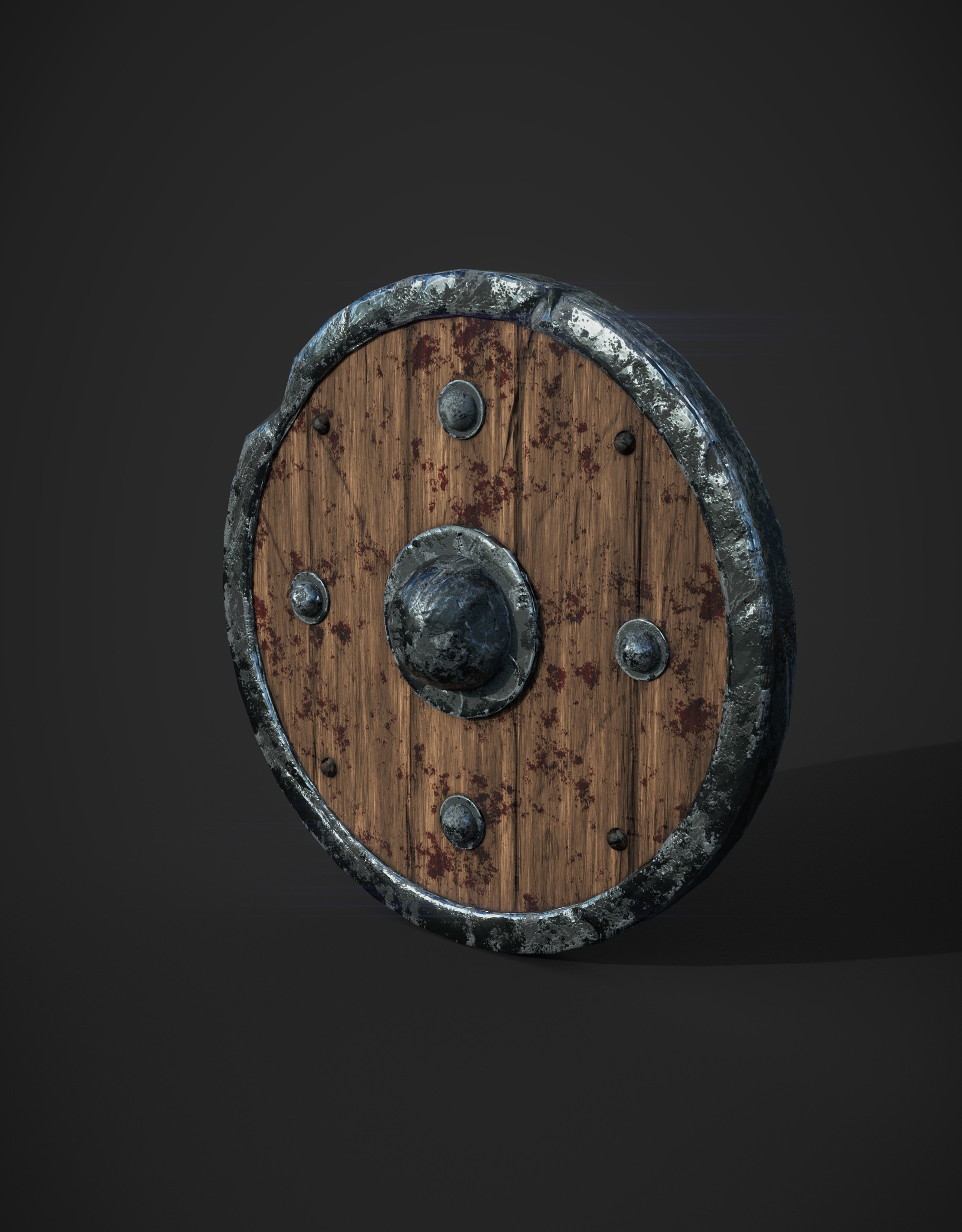 ArtStation - Medieval Wooden Shield