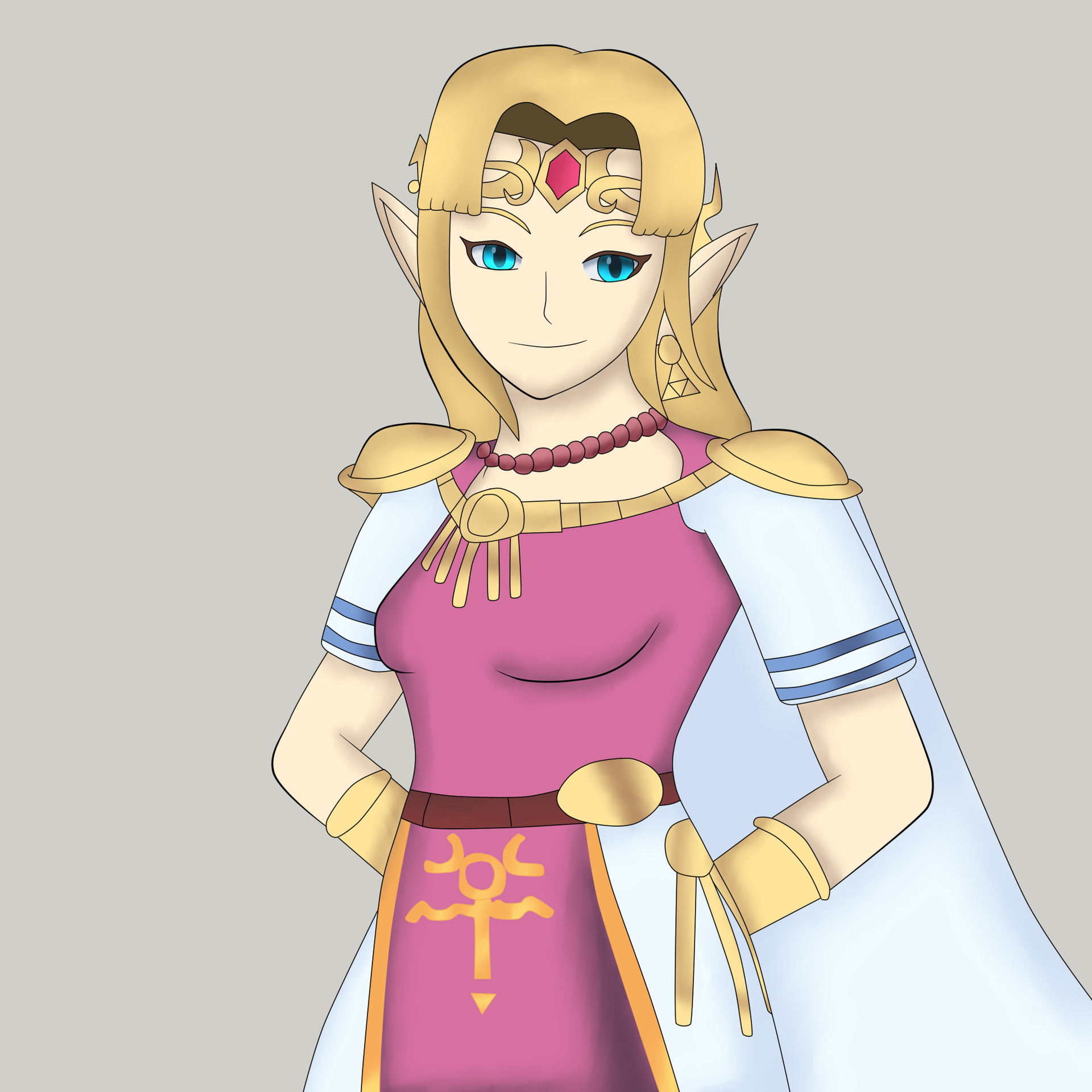 ArtStation - Zelda SSBU