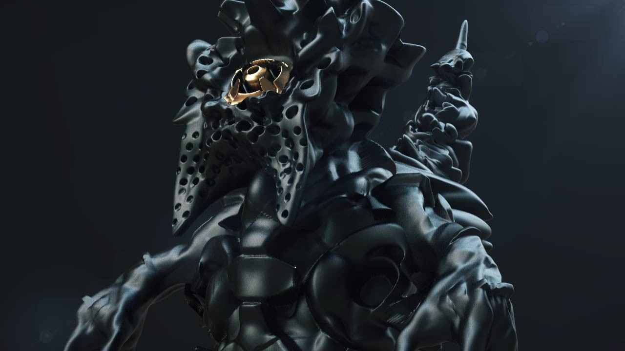 ArtStation - Cyberpunk Monster