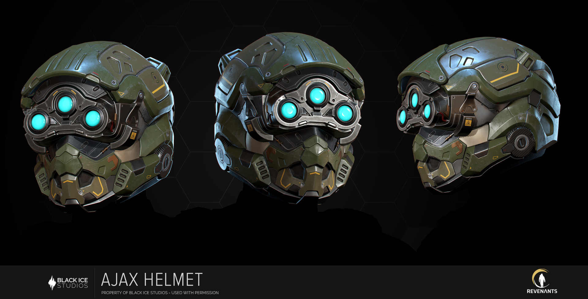 ArtStation - Ajax Helmet