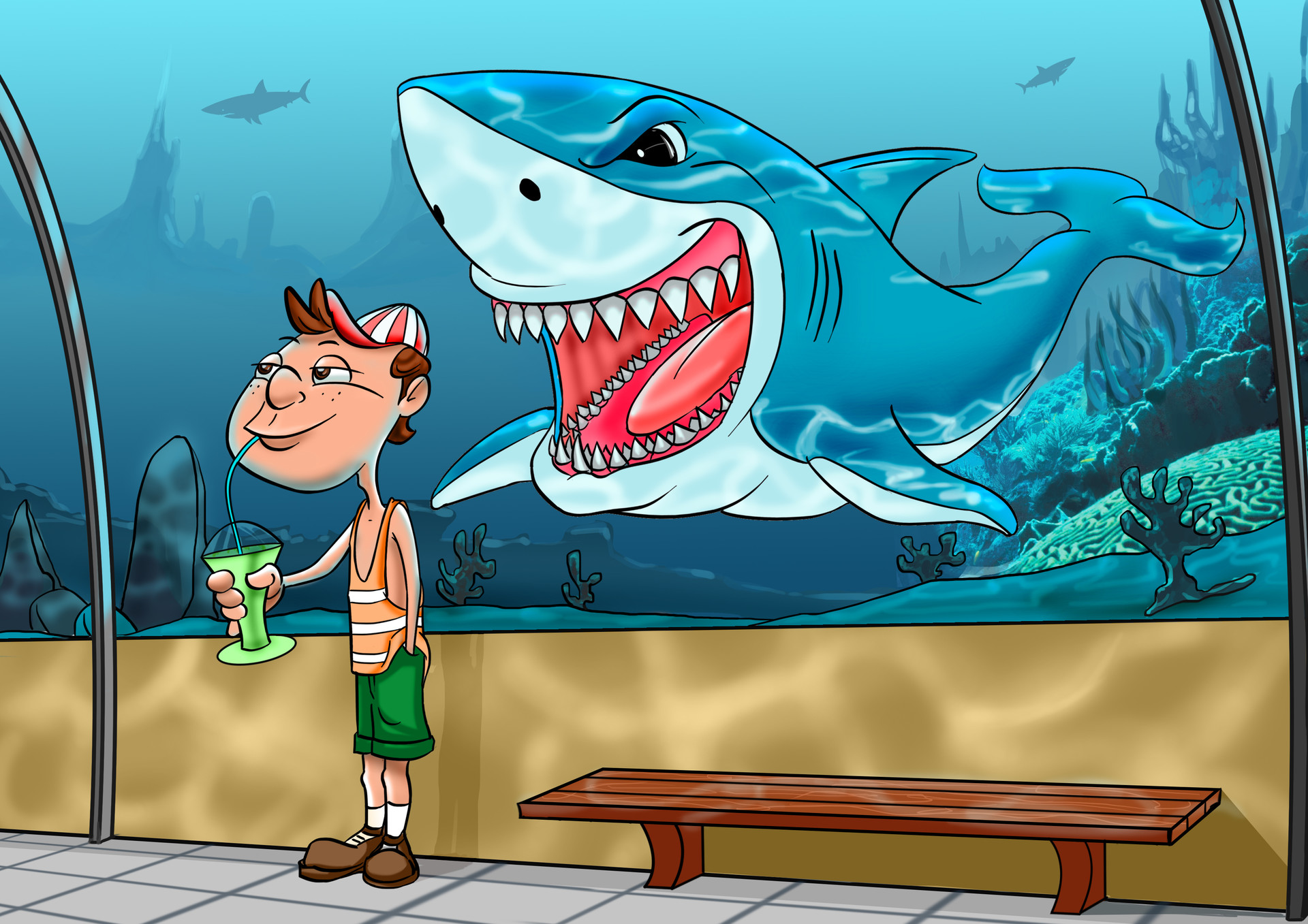 ArtStation - Sharky The Shark