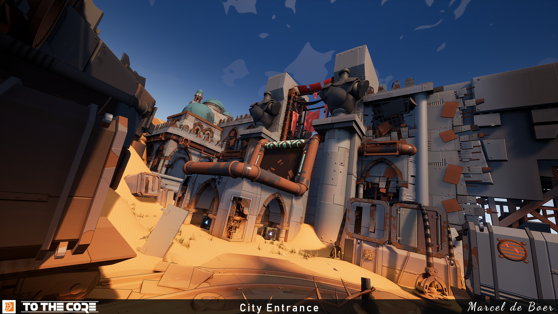 Marcel De Boer - To The Core Environment Art