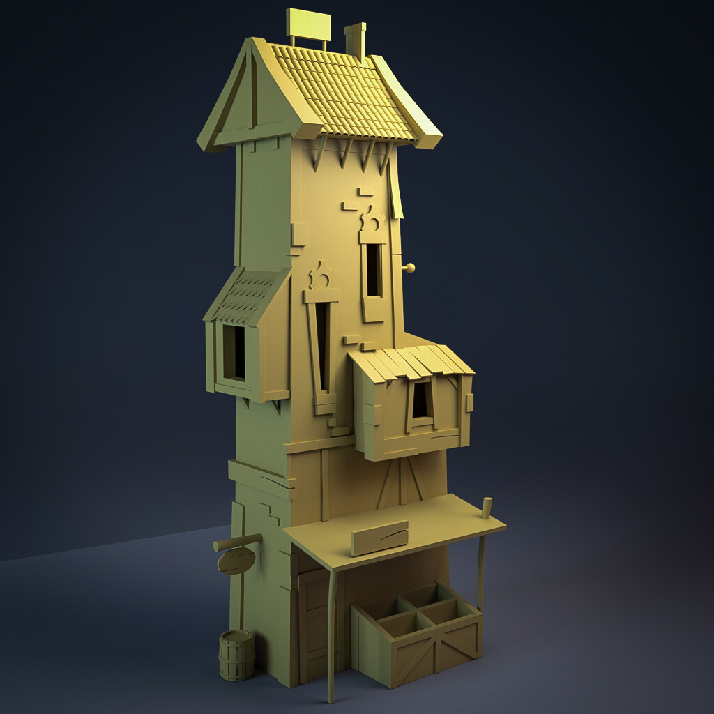 ArtStation - 3d house model