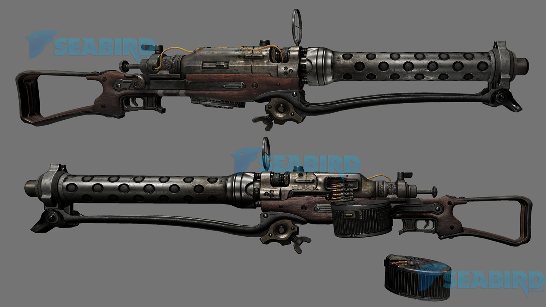 ArtStation - Props-Weapon-Gun