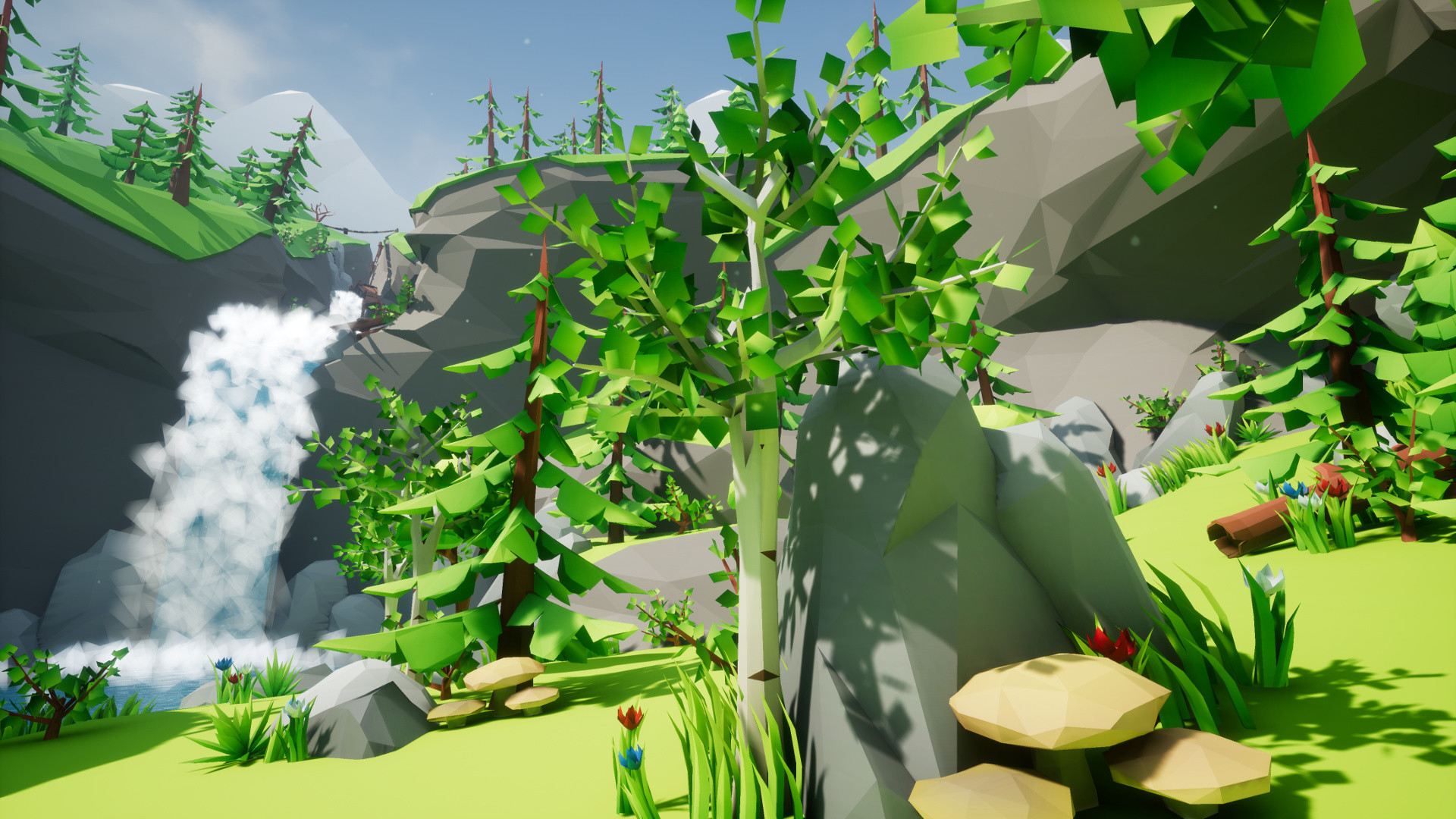 Christian Holzer - Lowpoly Style Forest